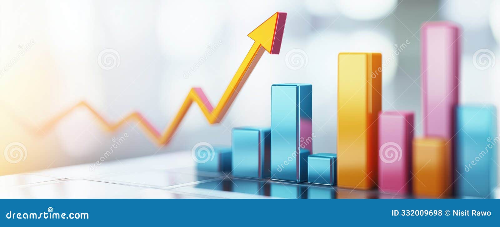 Sales Strategy with Dynamic Graphs Showing Growth, Successful ...