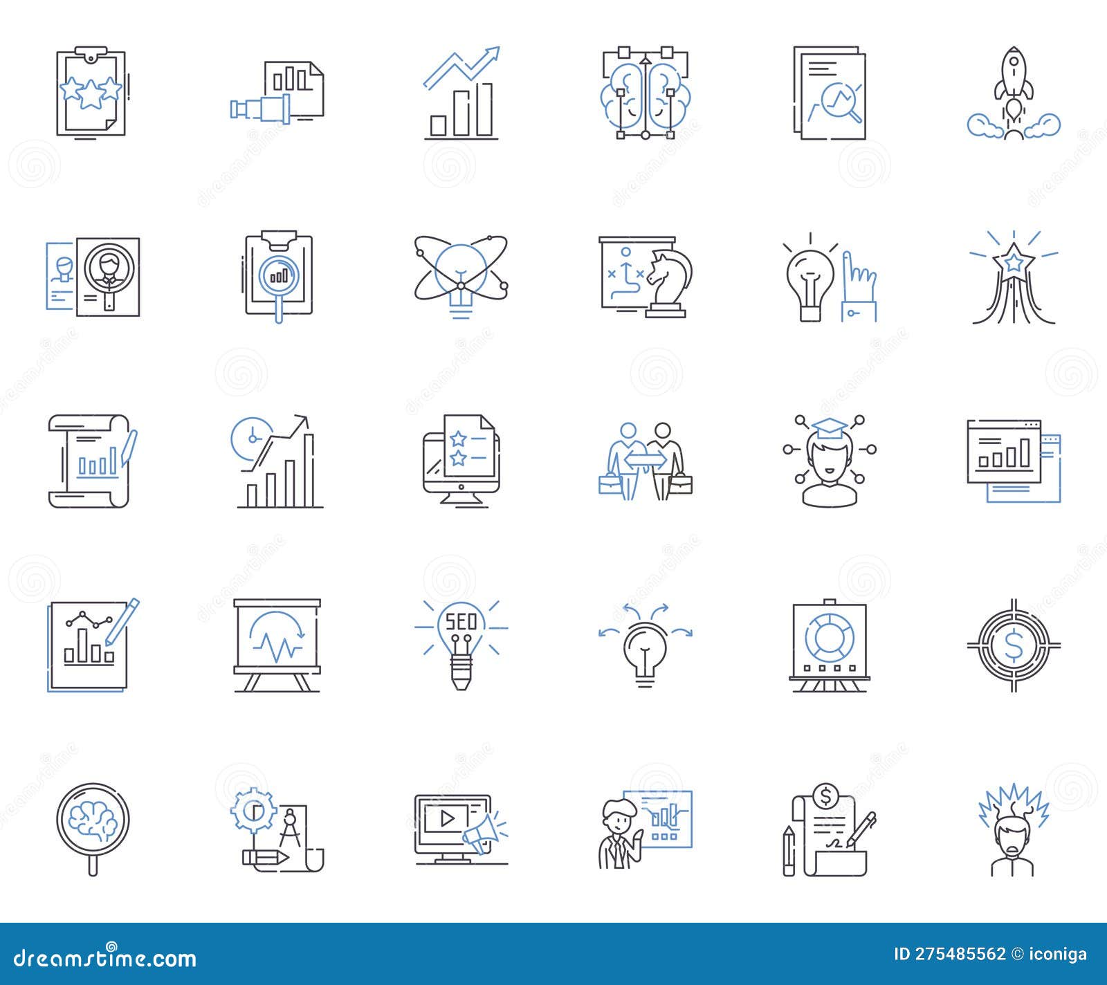 Sales Tactics Line Icons Collection. Persuasion, Objection, Conviction ... Sales Tactics Line Icons Collection. Persuasion, Objection, Conviction ...