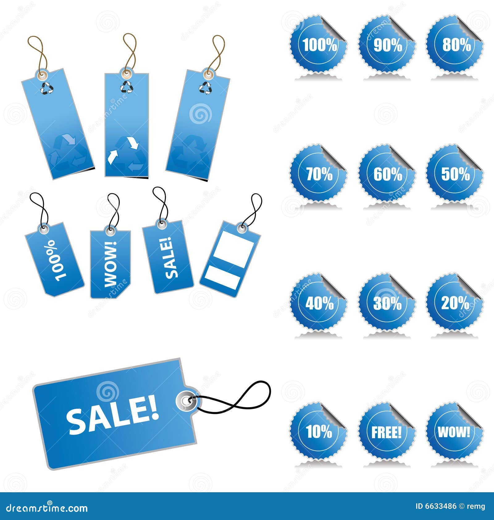 Sales Tags stock illustration. Illustration of place, isolated - 6633486