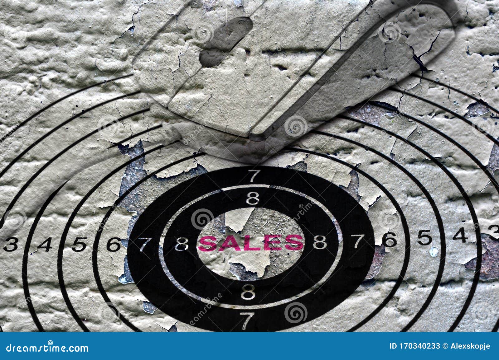 Sales target stock image. Image of planning, research - 170340233