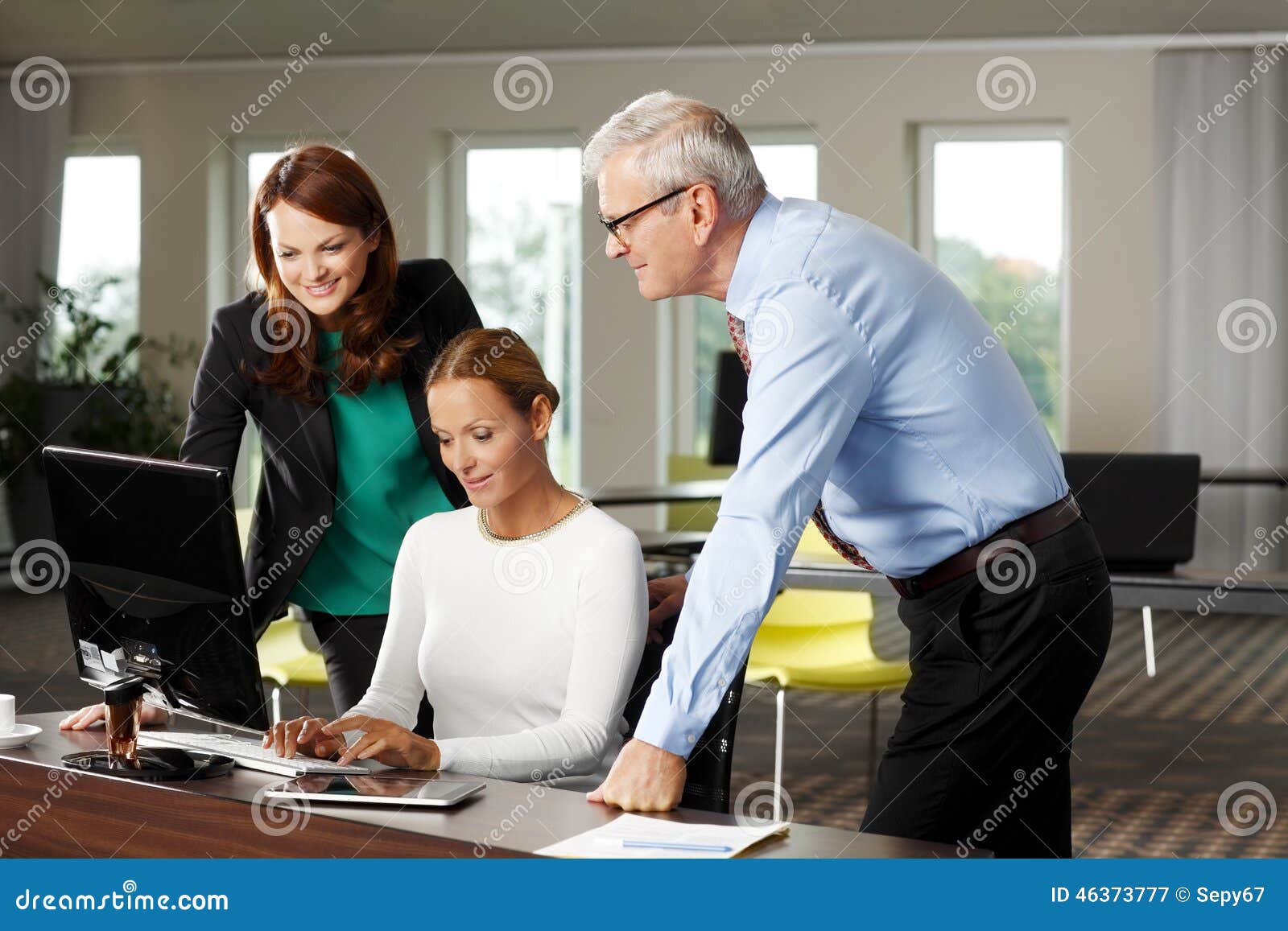 Sales team stock image. Image of presentation, leadership - 46373777