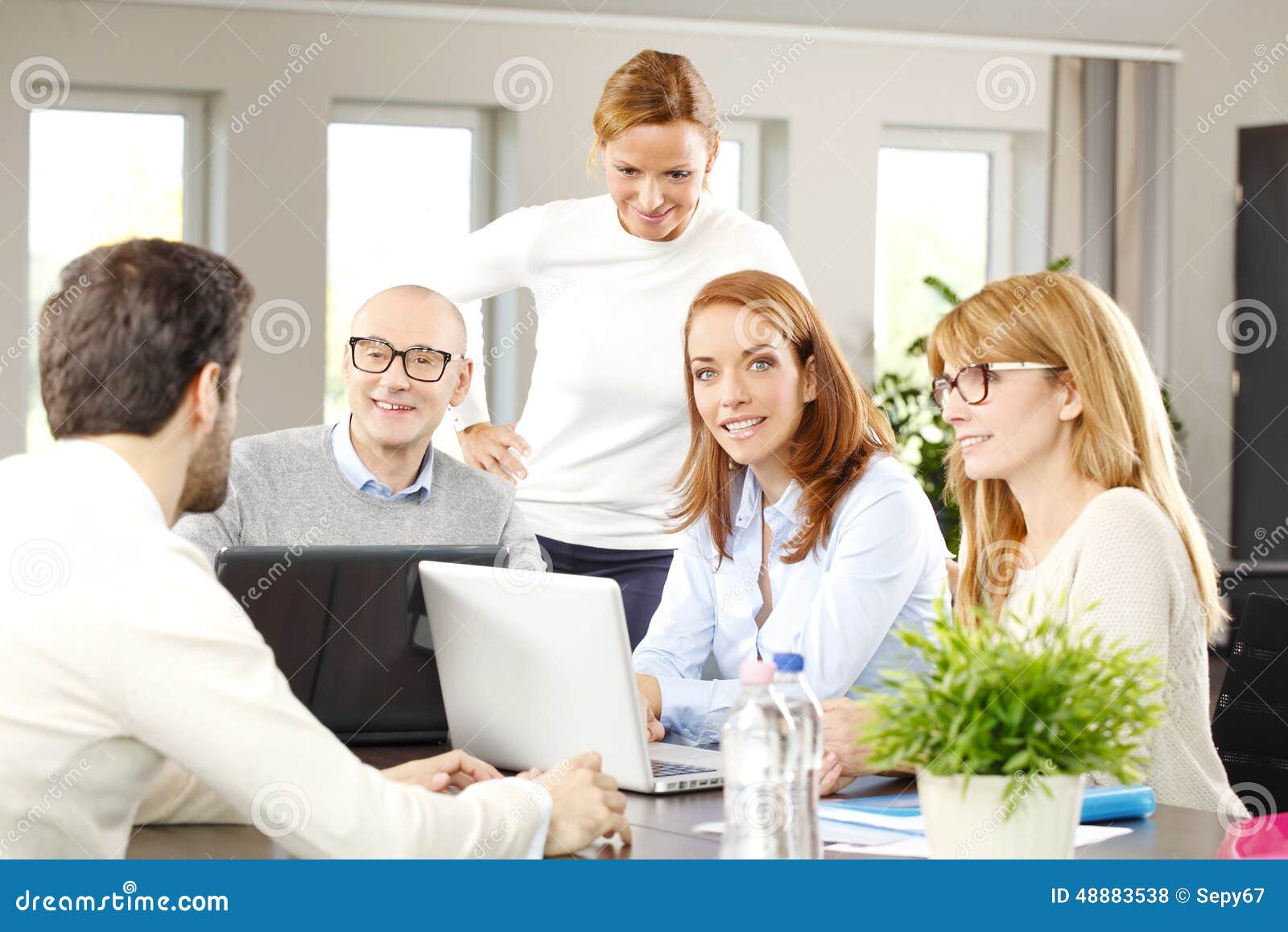 Sales team stock photo. Image of businessman, efficiency - 48883538