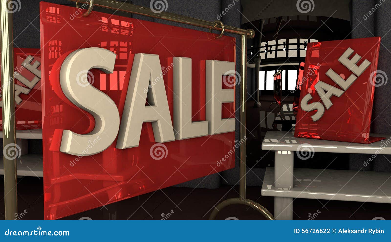 Sales on the trading floor stock illustration. Illustration of ...