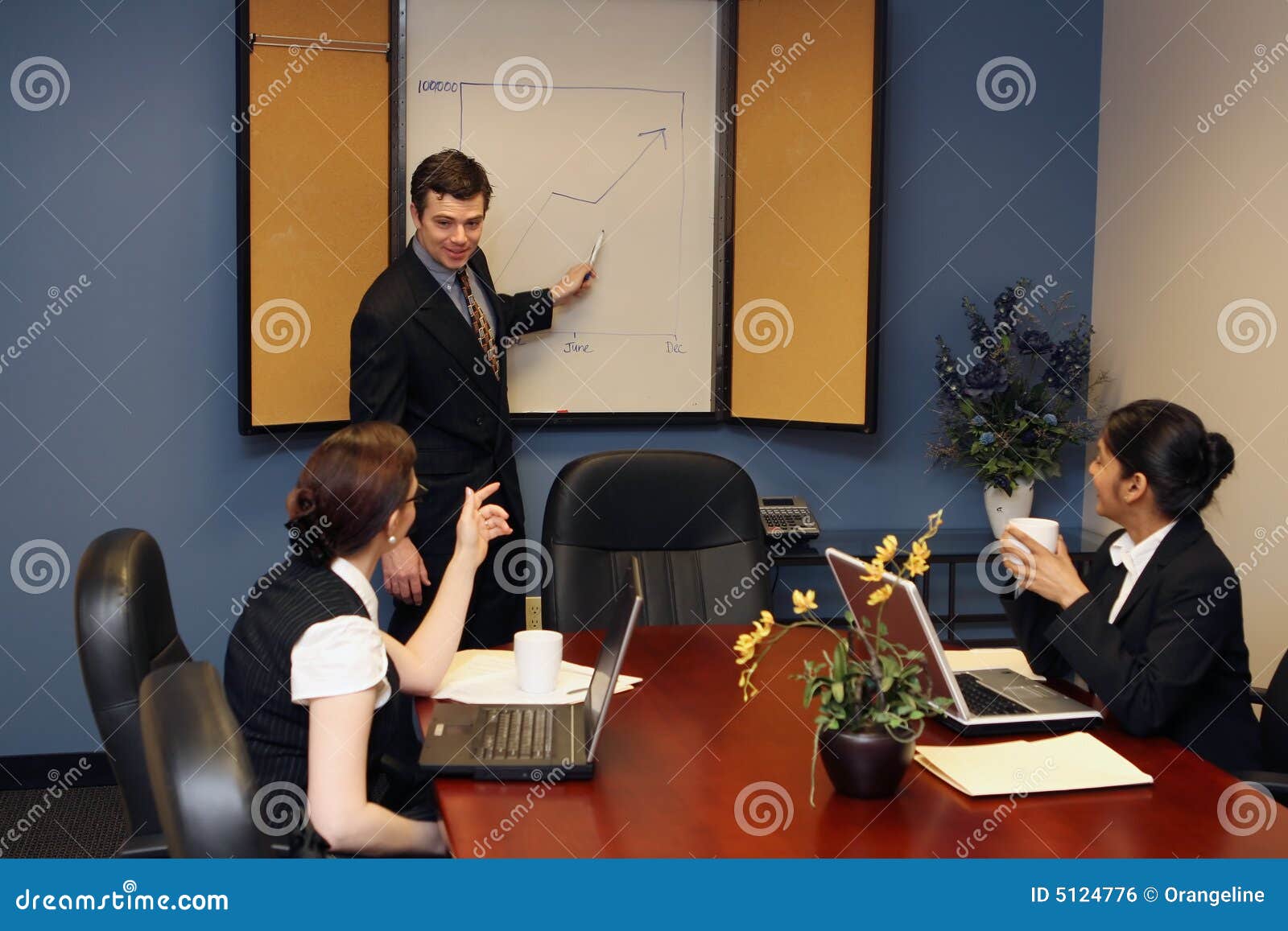 Sales are Up stock photo. Image of asian, person, executive - 5124776