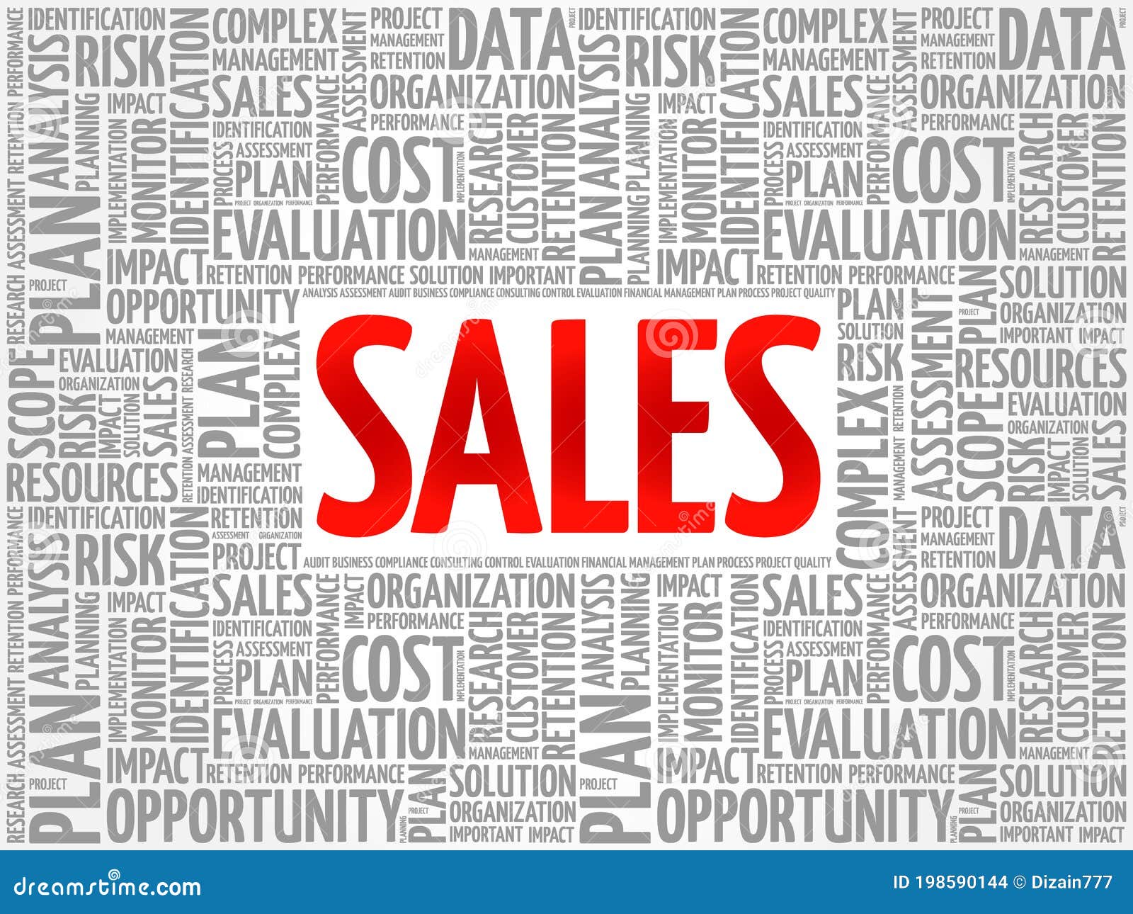 SALES word cloud stock illustration. Illustration of collection - 198590144