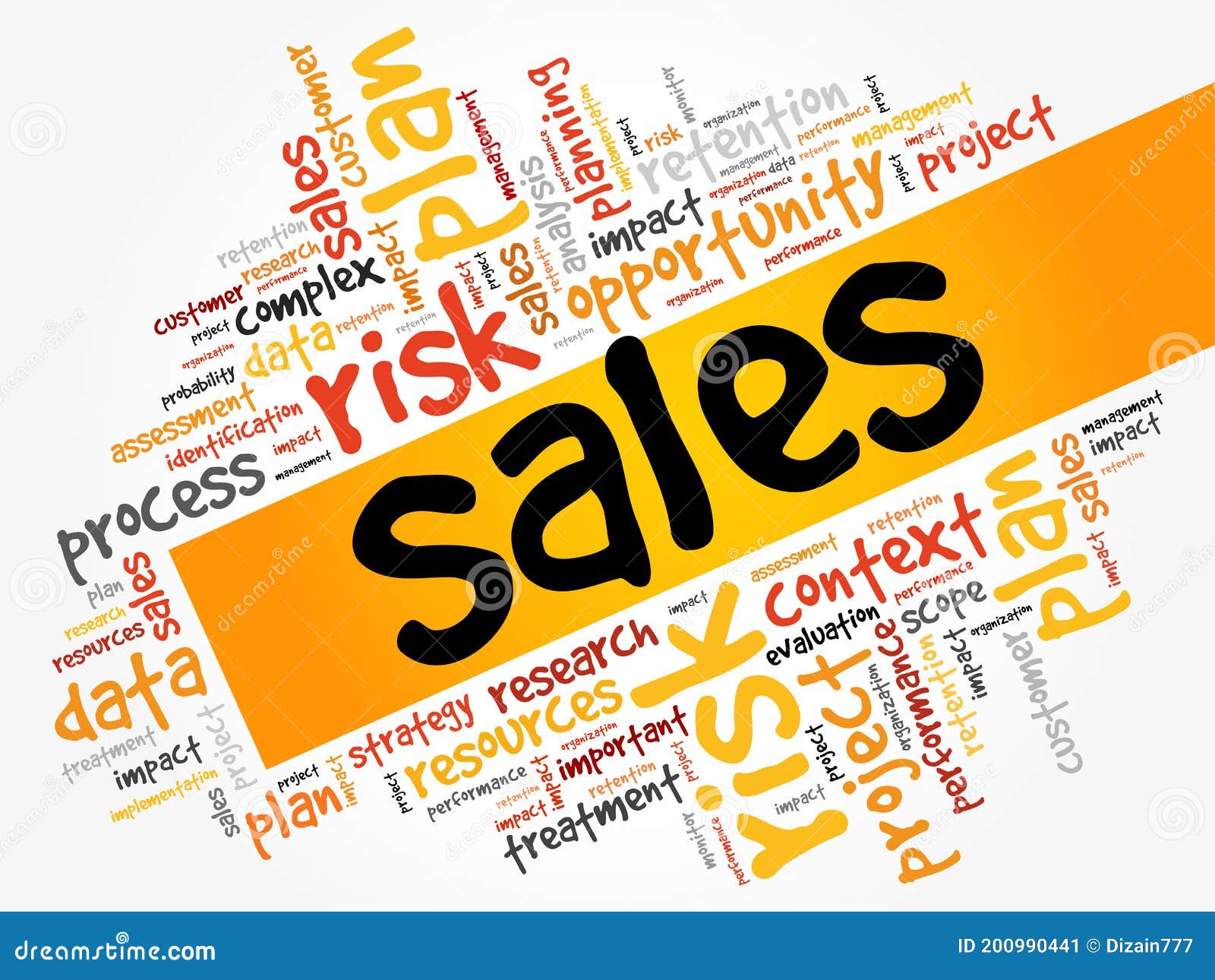 Sales word cloud stock illustration. Illustration of cloud - 200990441