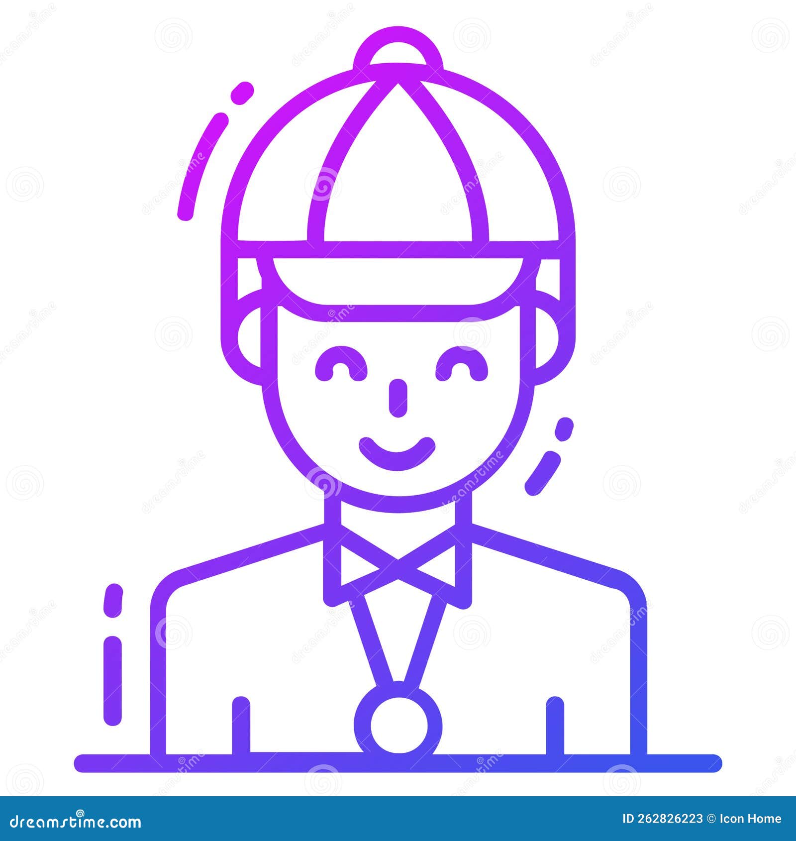 Salesman Icon, Single Avatar Vector Illustration Stock Vector ...