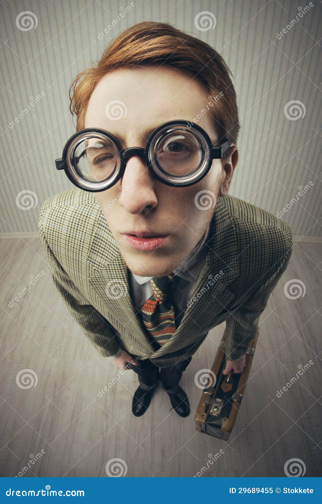 Salesman vintage stock image. Image of nerd, style, retro - 29689455