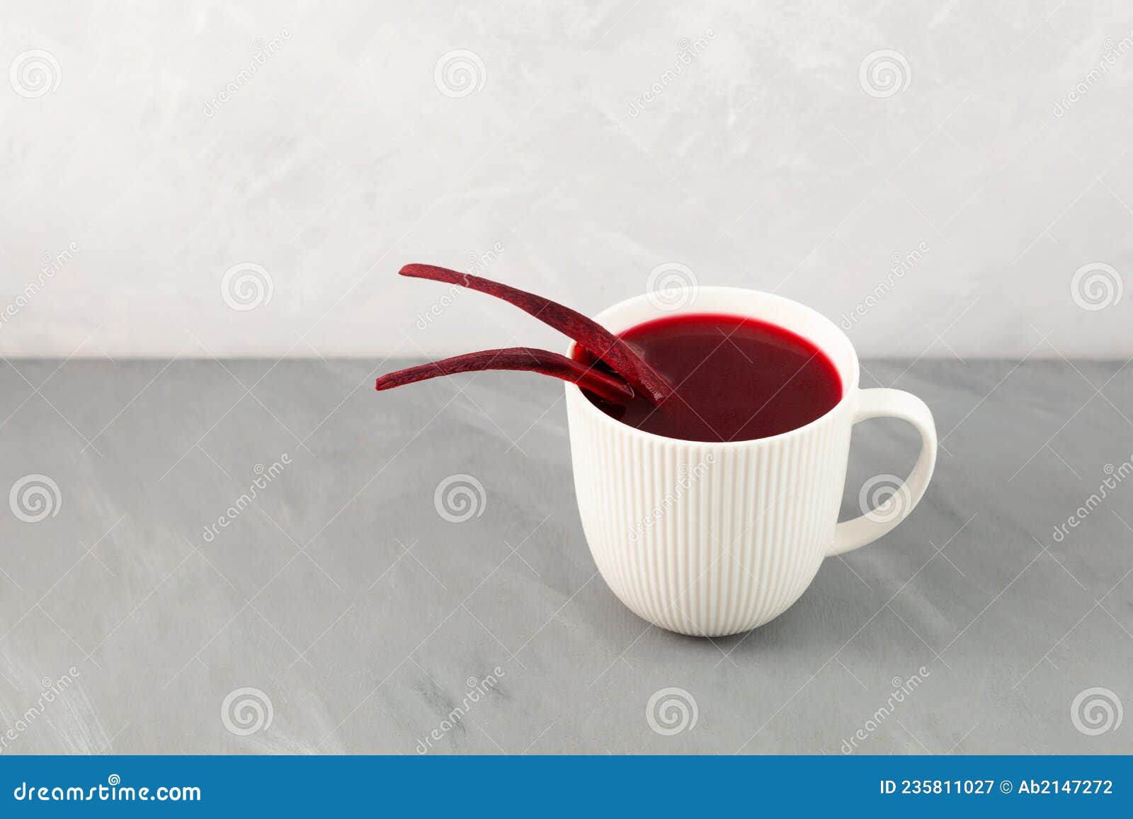 Salgam or Fermented Beet Juice in White Cup. Popular Turkish Drink ...