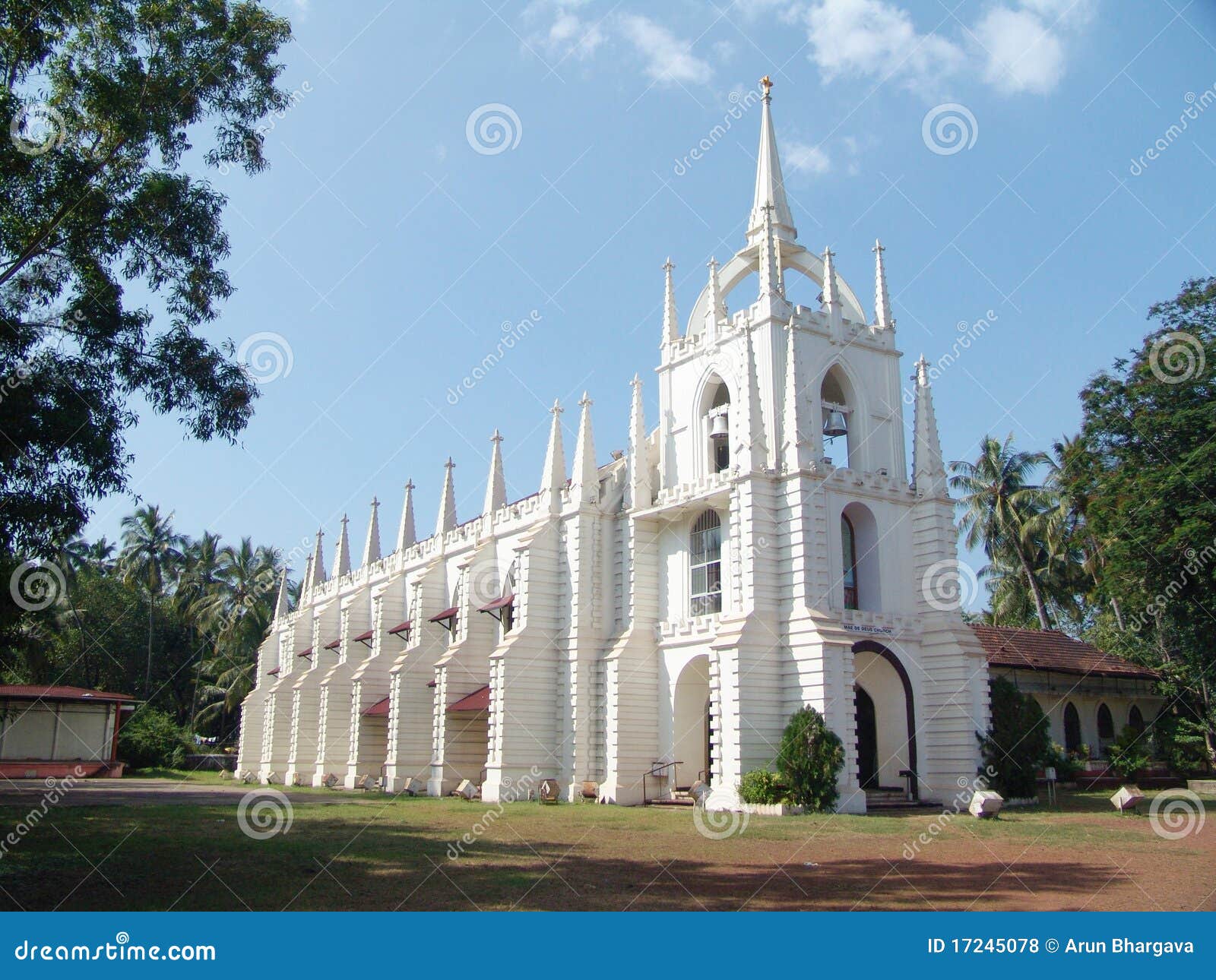 Saligao Church Goa stock photo. Image of christian, interest - 17245078