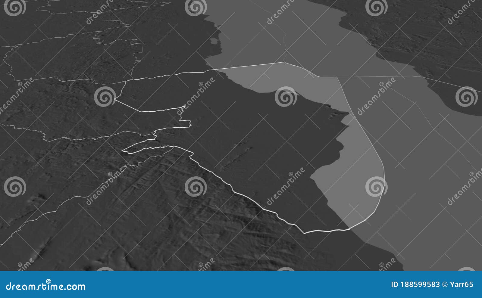 Salima, Malawi - Outlined. Bilevel Stock Illustration - Illustration of ...