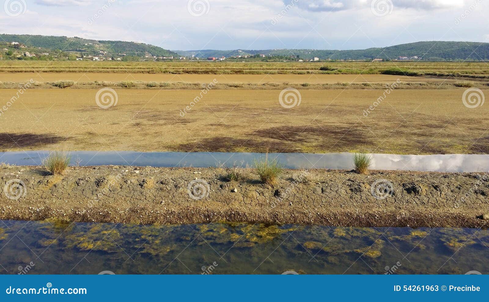 Salina stock image. Image of salina, spring, salt - 54261963