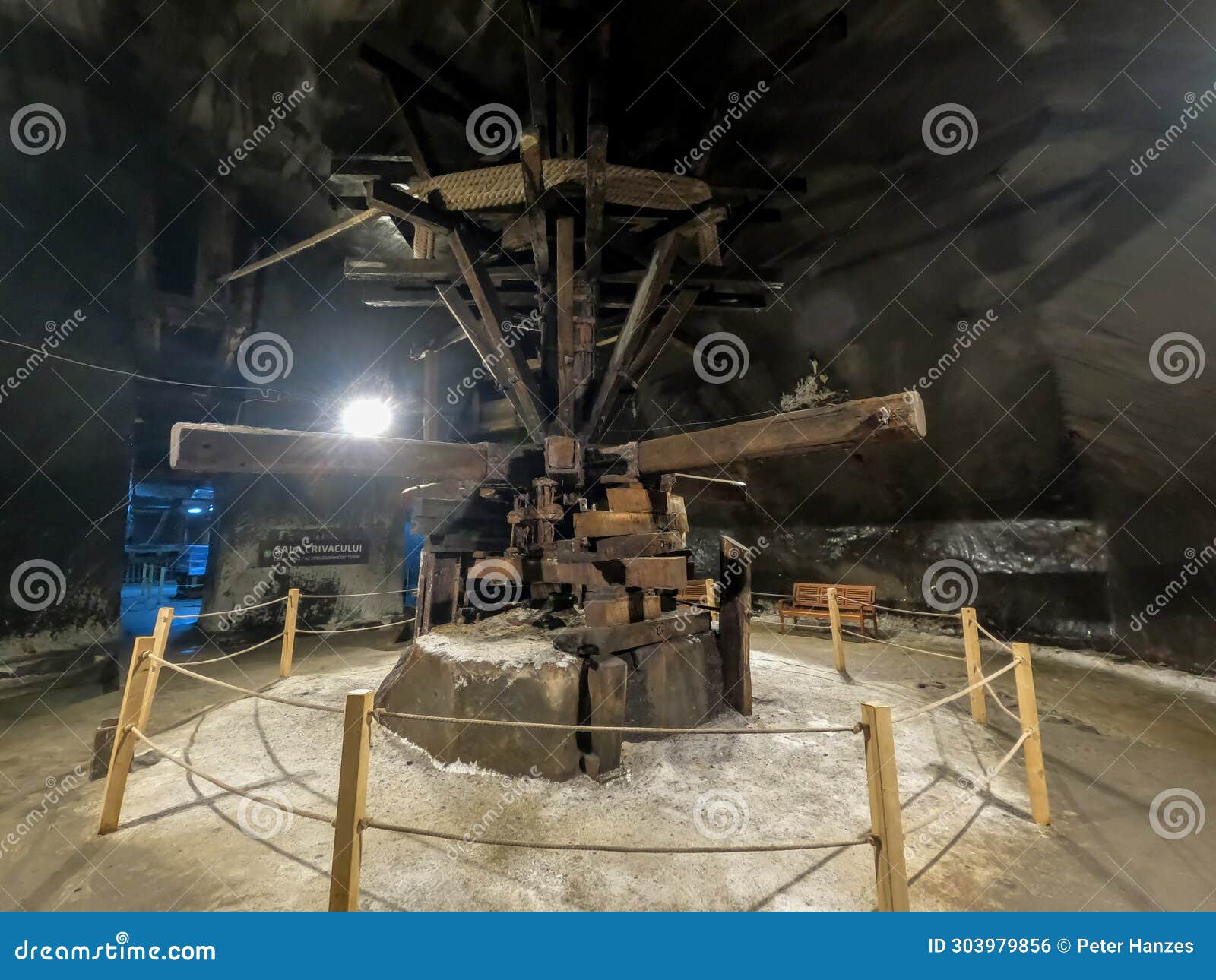 Salina Turda Salt Mine in Turda, Romania Stock Photo - Image of tourism ...