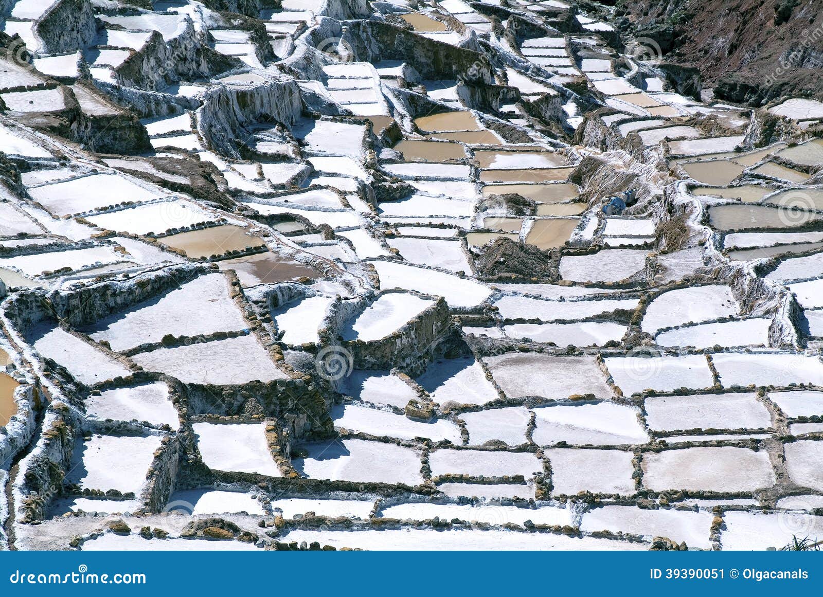 Salinas De Maras, Peru . Salt Natural Mine. Inca Salt Pans At Maras In ...