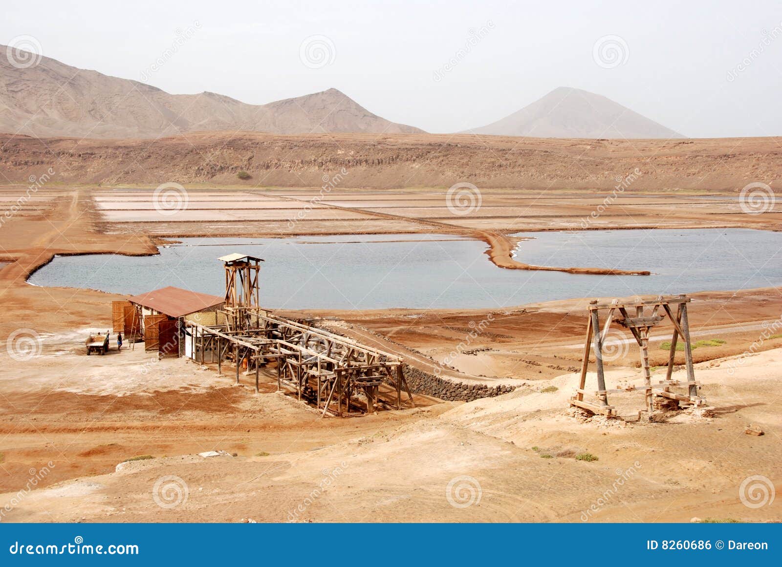 Salinas - Sal Island, Cape Verde Stock Photo - Image of verde, bather ...
