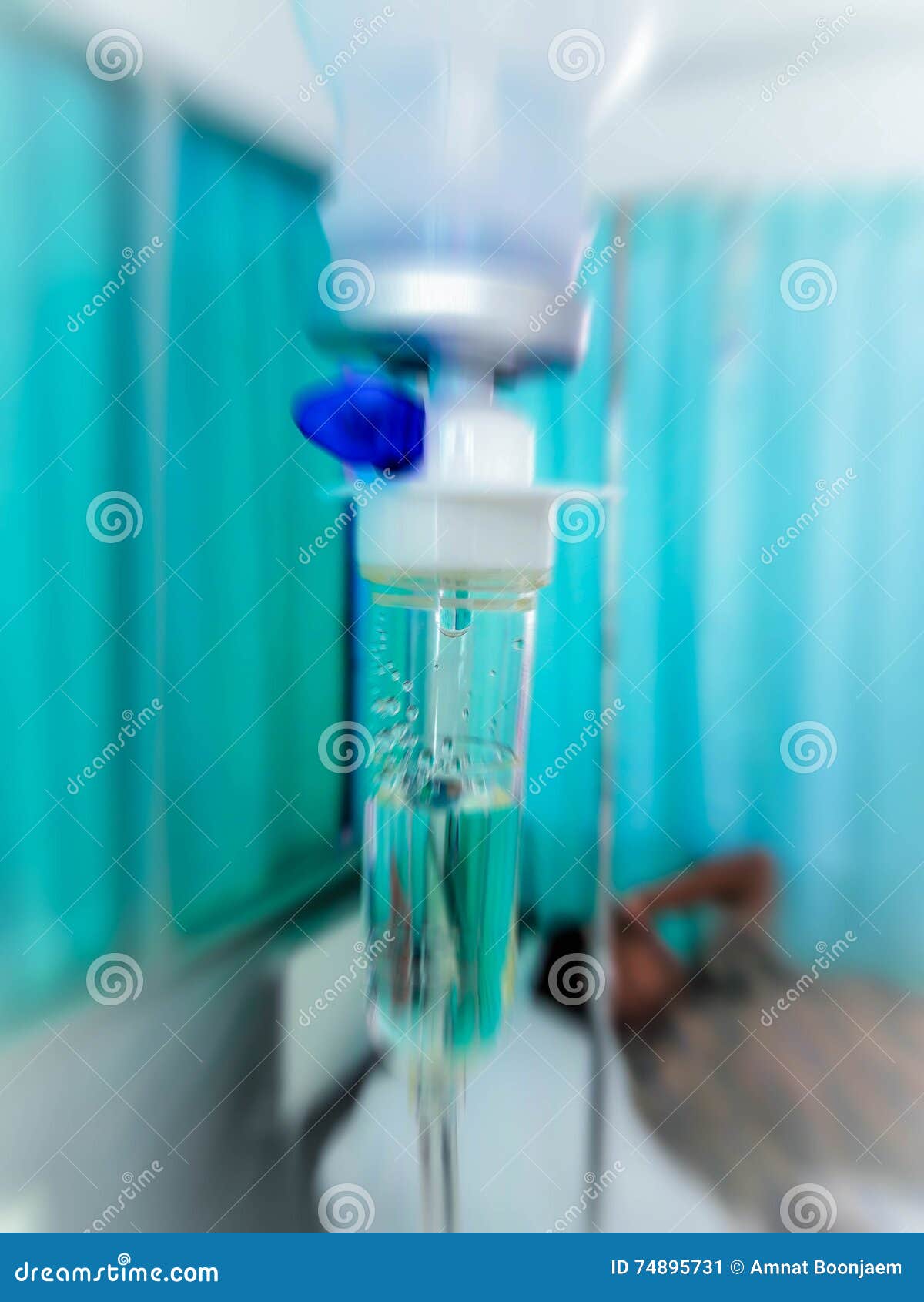 Saline solution drip. stock image. Image of drug, heal - 74895731
