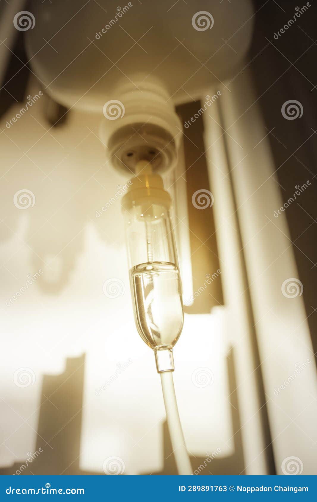 Saline Solution or Sodium Chloride with Infusion Bottle Drip. Stock ...