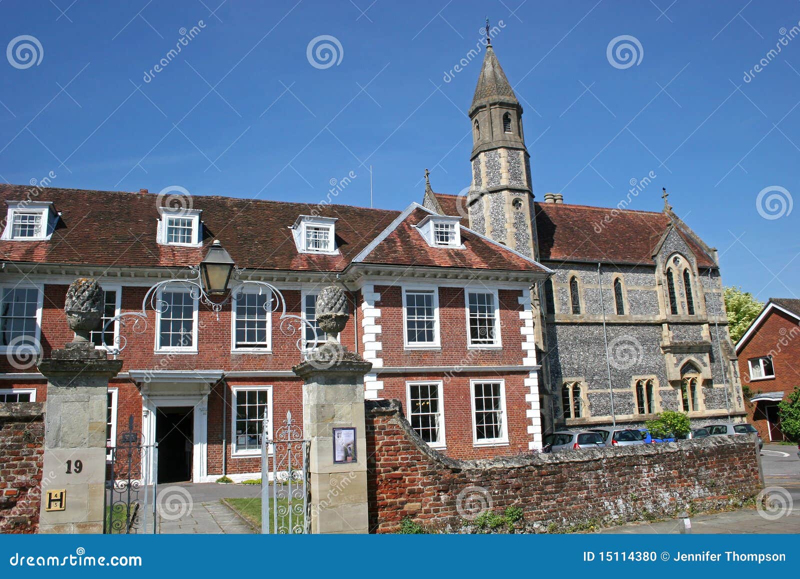 Salisbury Architecture stock photo. Image of white, black - 15114380