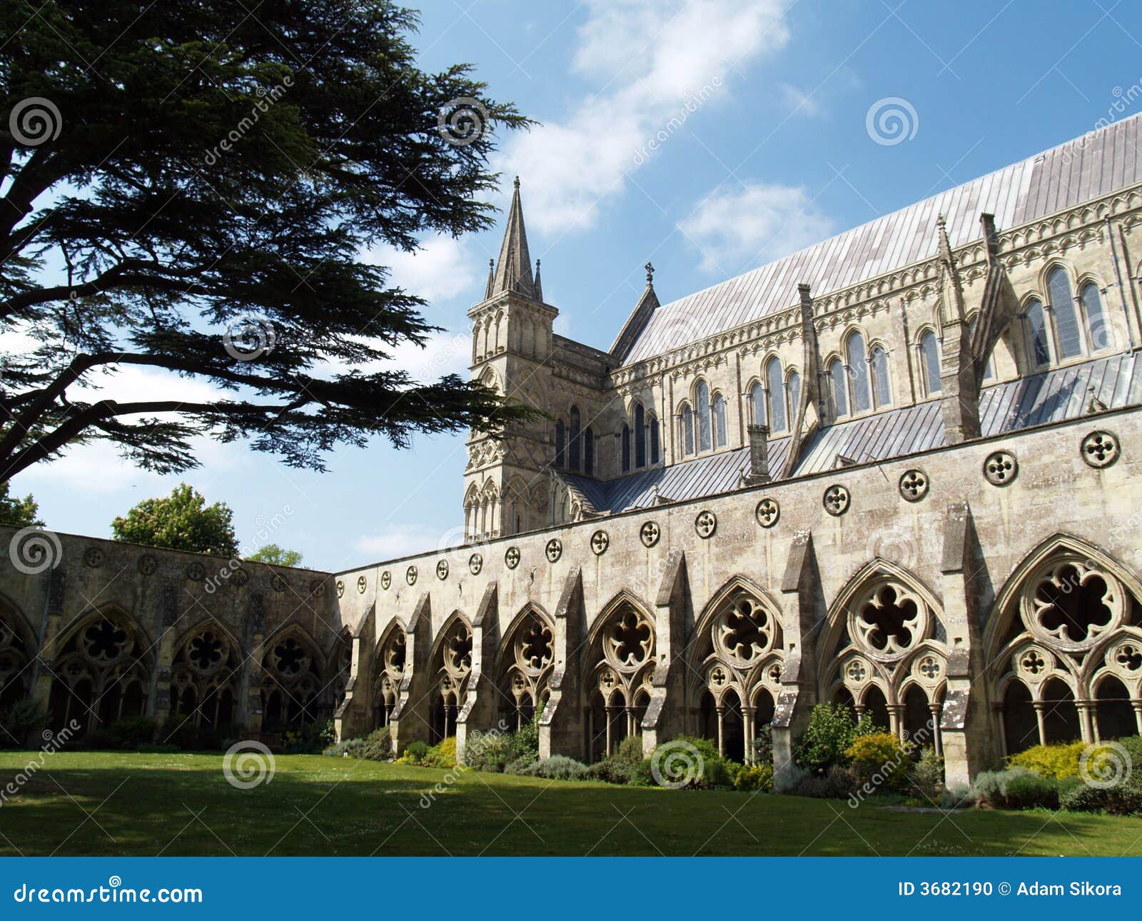 Salisbury Cathedral stock photo. Image of england, religion - 3682190