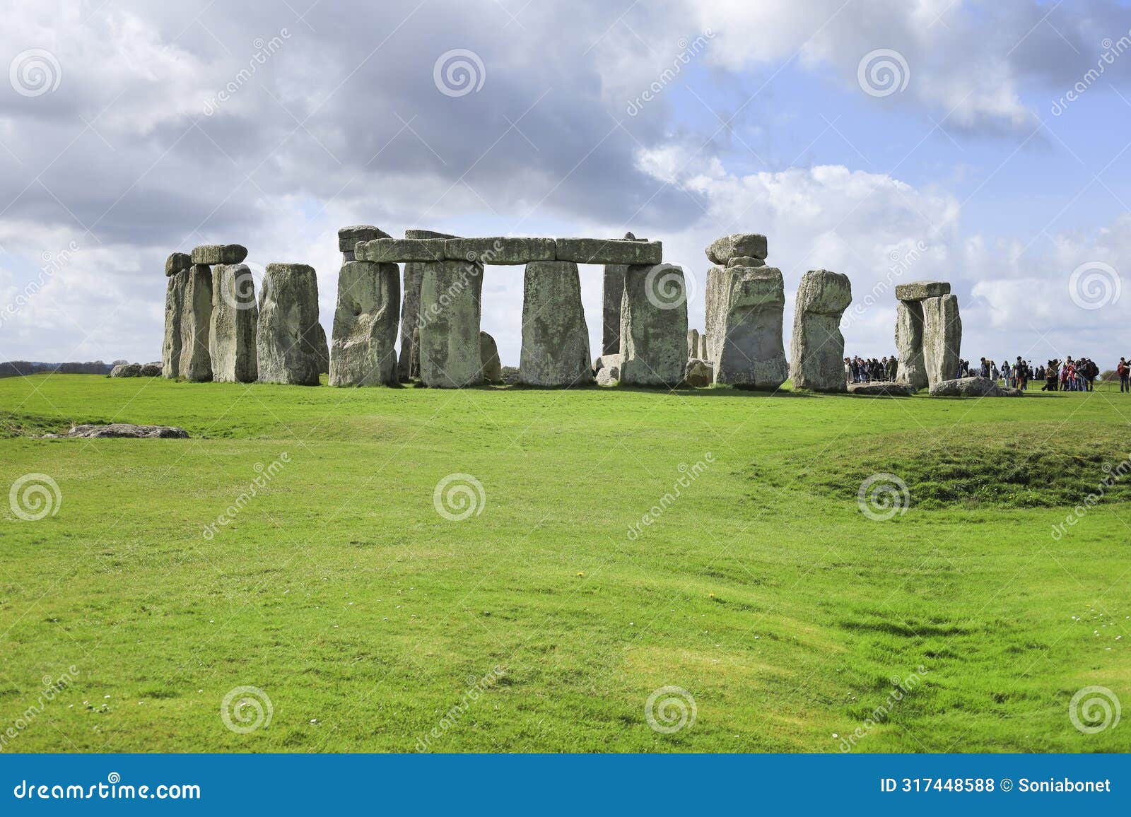 Stonehenge, the Prehistoric Megalithic Structure on Salisbury Plain ...