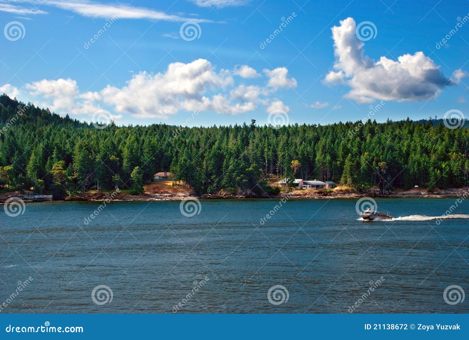 Salish Sea stock photo. Image of docked, holiday, islands - 21138672