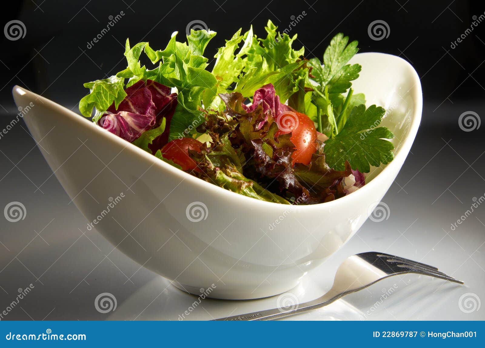 Sallad fotografering för bildbyråer. Bild av restaurang - 22869787