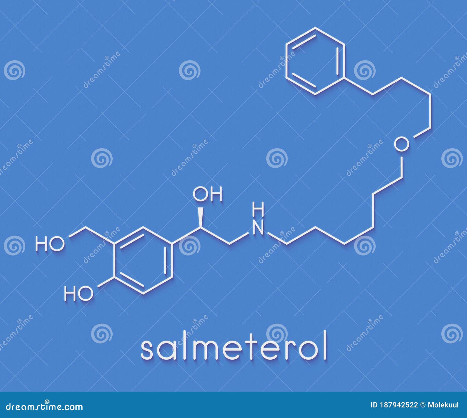 Salmeterol Structure