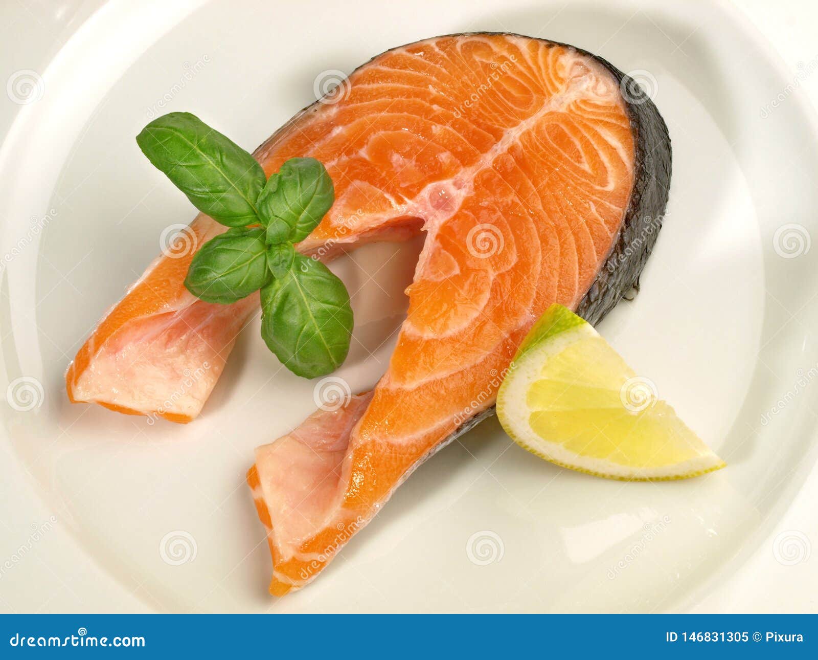 Salmon Chop - Fish Fillet stock image. Image of omega3 - 146831305