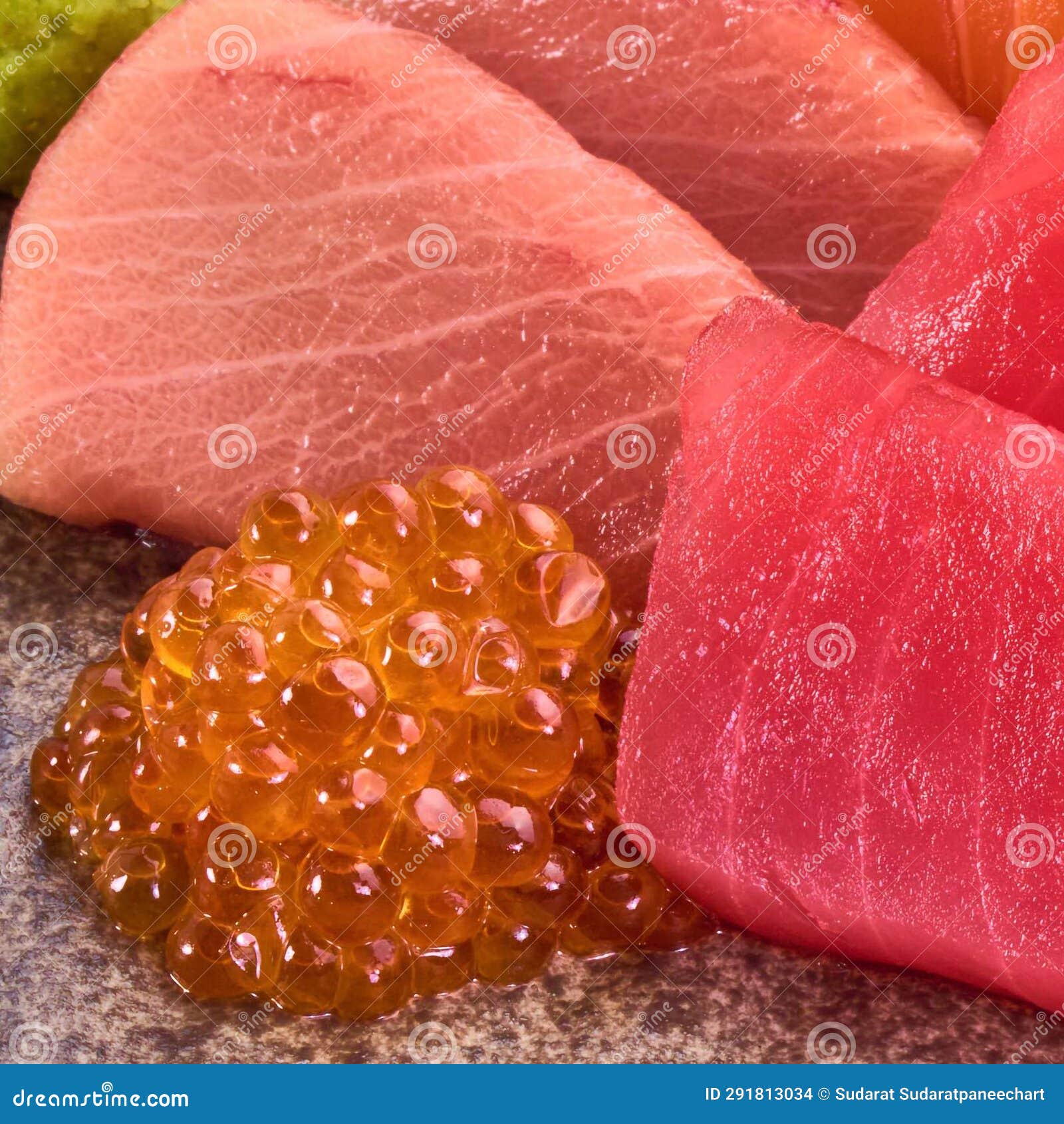 Salmon, Salmon Eggs, Seafood Salmon, Fish Roe Stock Photo - Image of ...