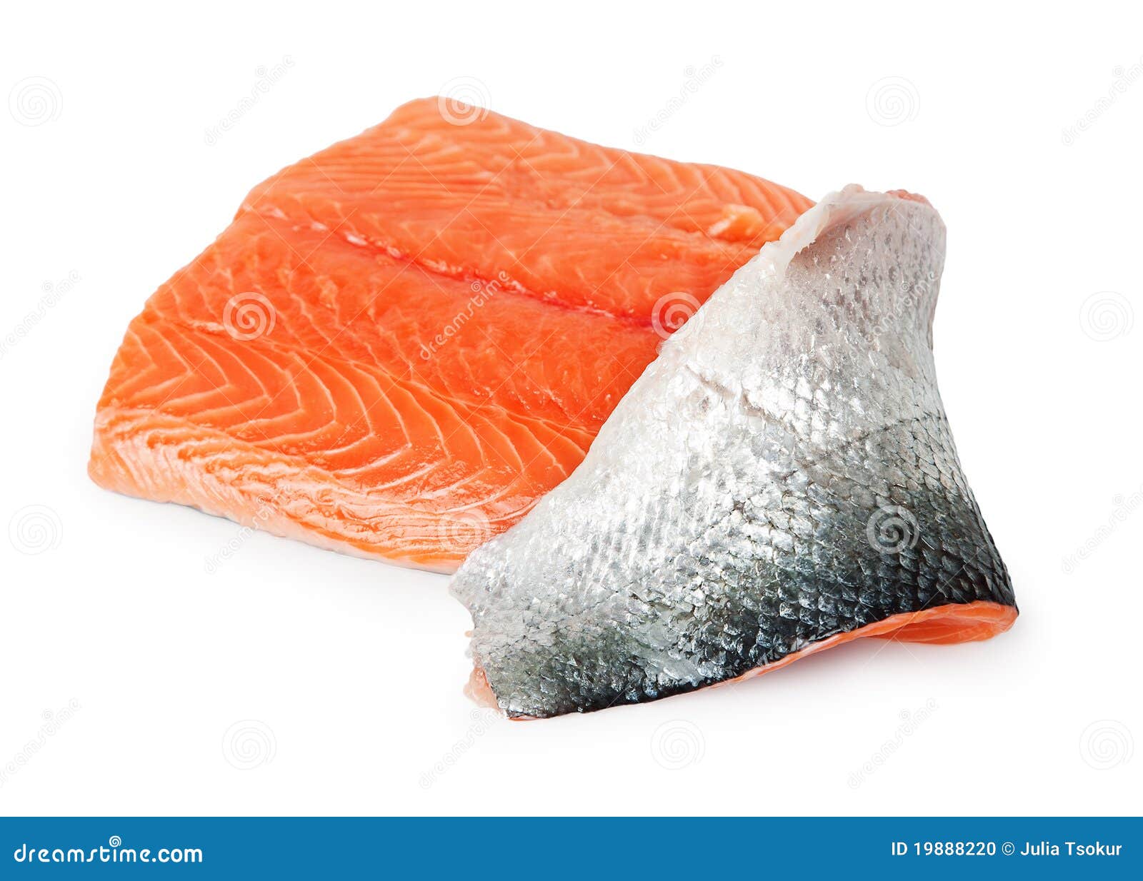 Salmon fillet stock photo. Image of fish, cracked, cooking - 19888220