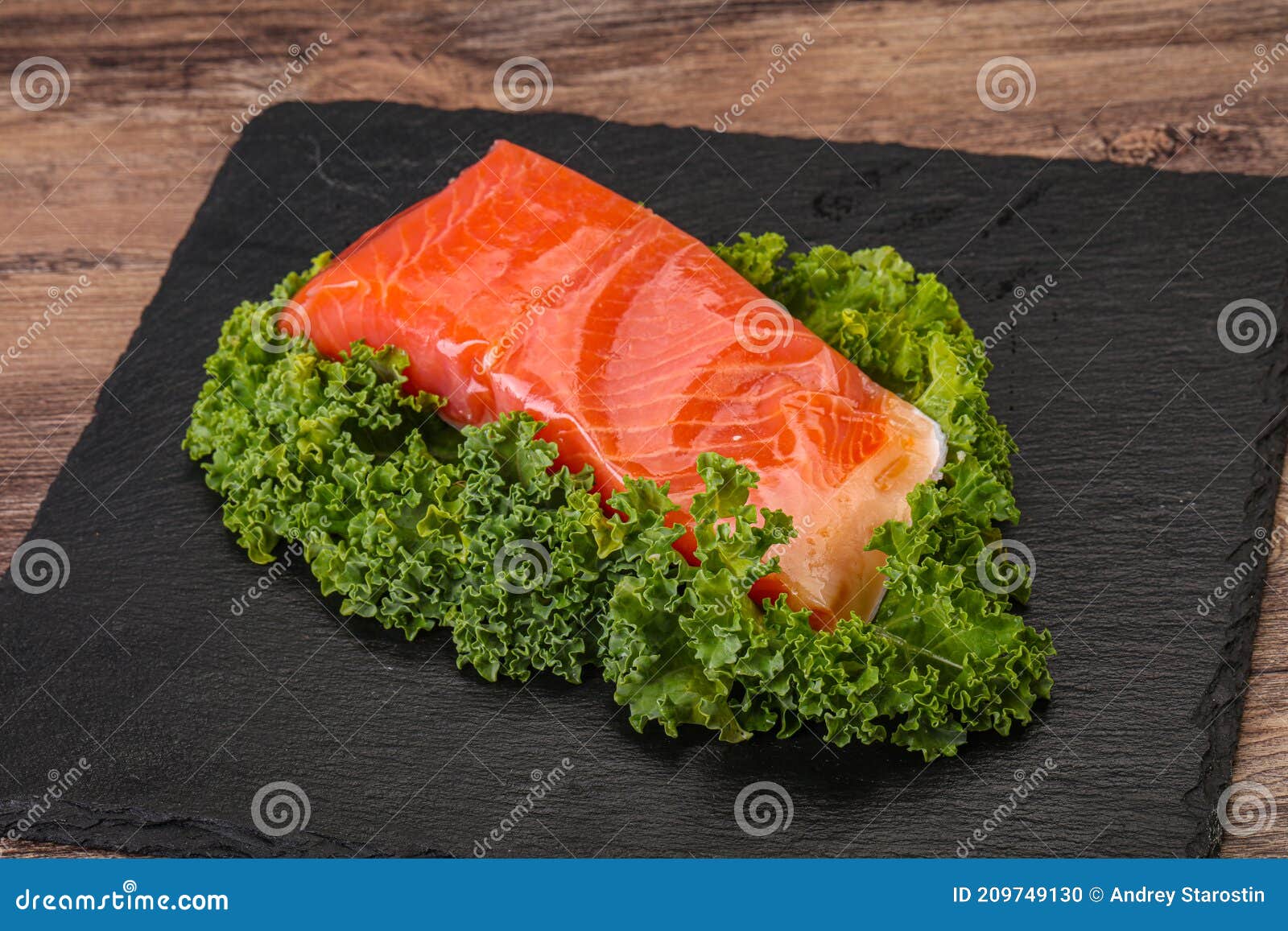 Salmon Fillet Slice for Cooking Stock Photo - Image of salmon, meal ...
