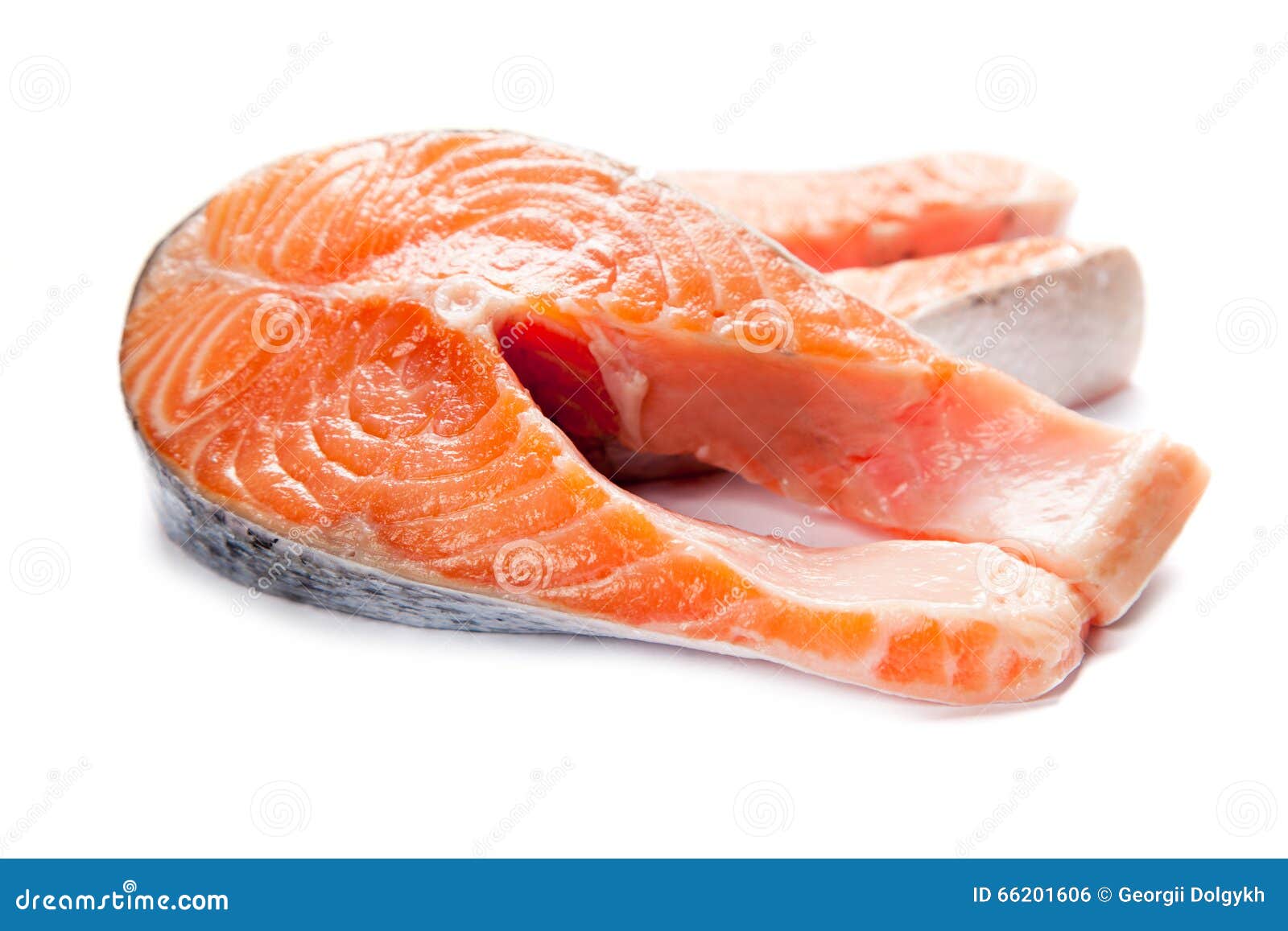 Salmon fillet slices stock photo. Image of fish, norwegian - 66201606