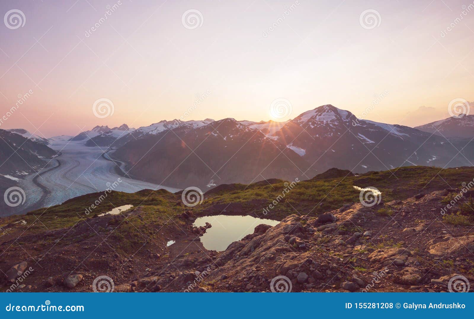 Salmon glacier stock photo. Image of nature, north, destination - 155281208