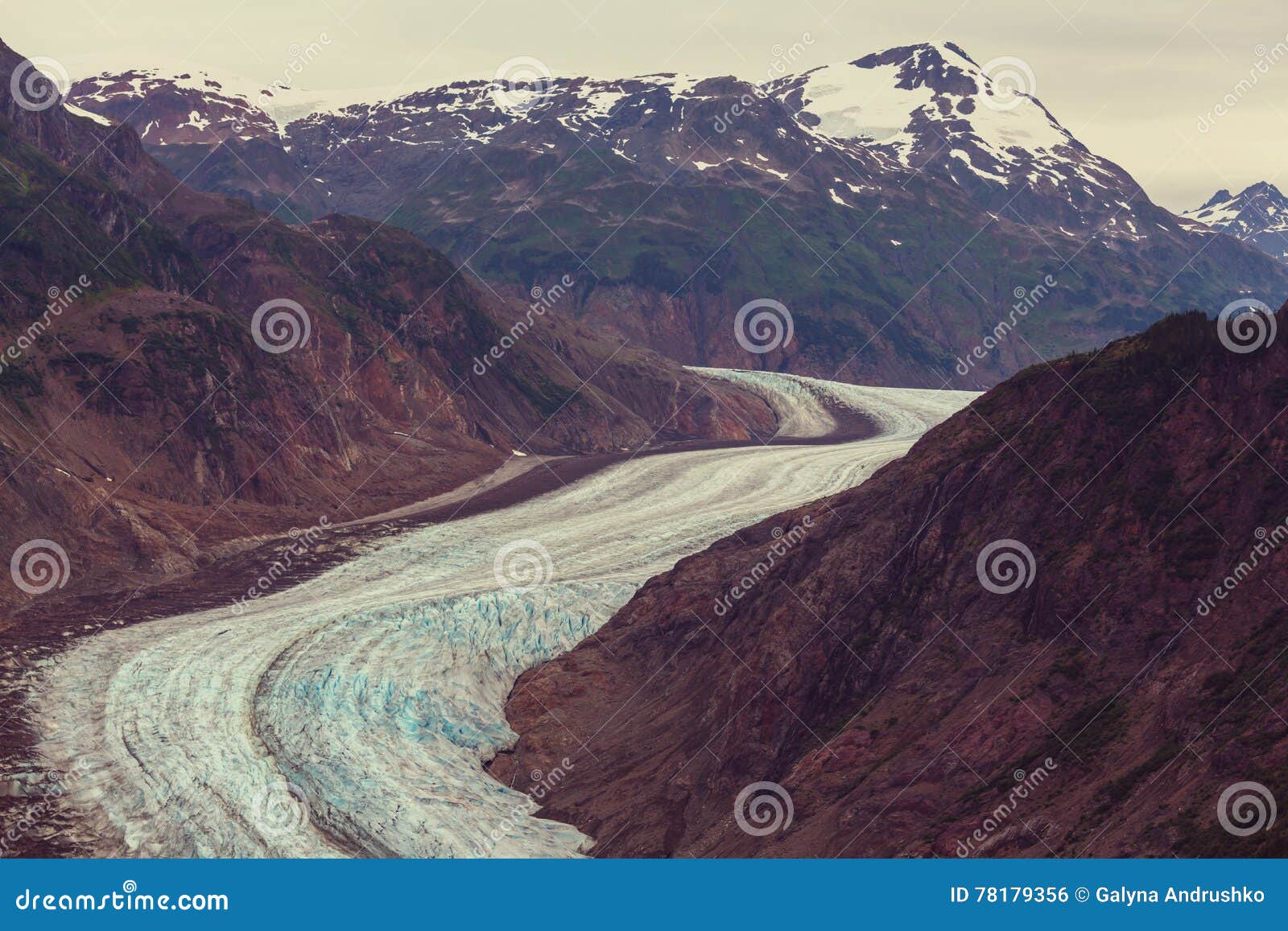 Salmon glacier stock photo. Image of scenic, canada, snow - 78179356
