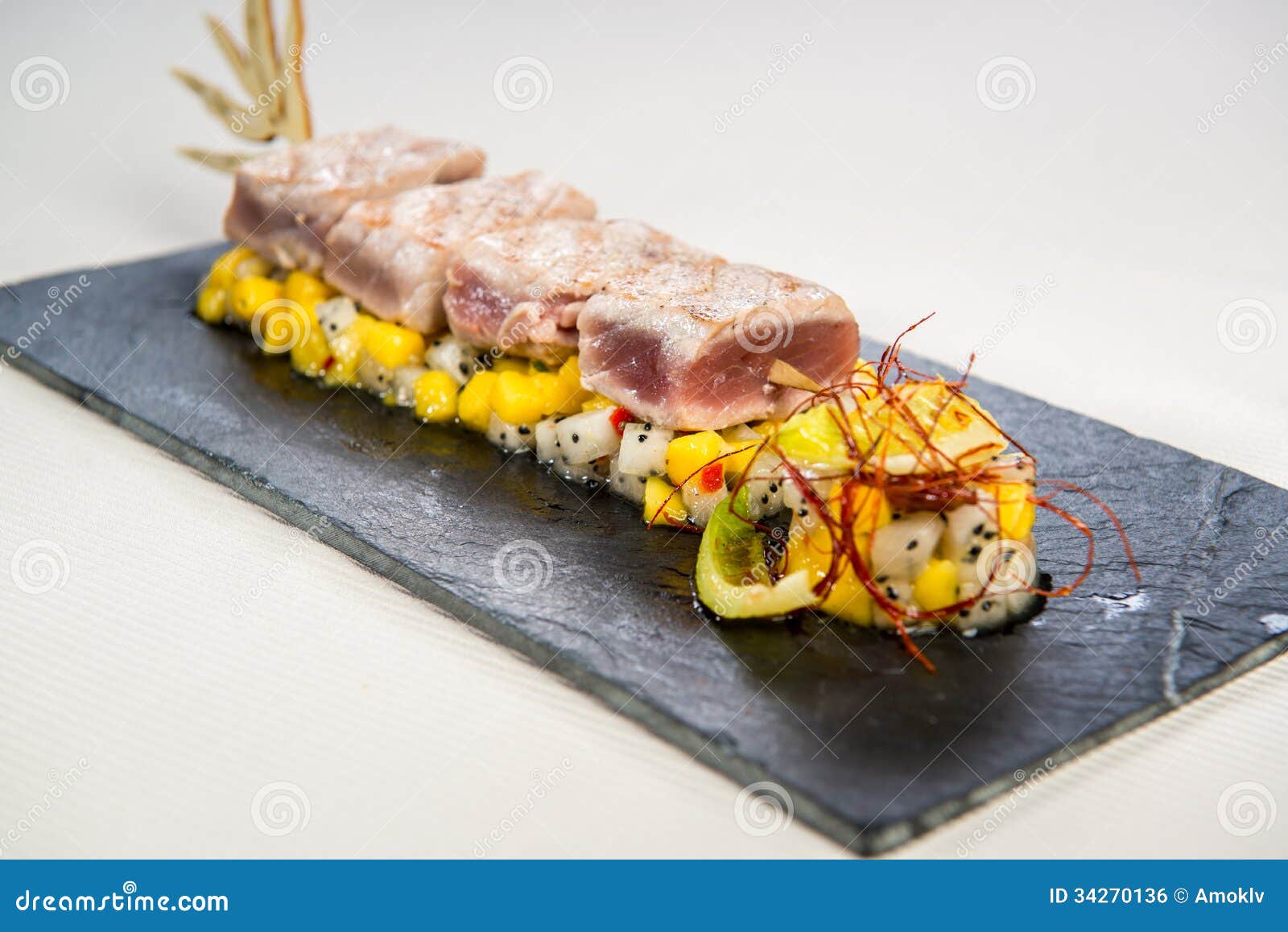 Salmon stock photo. Image of fruit, fish, main, fillet - 34270136