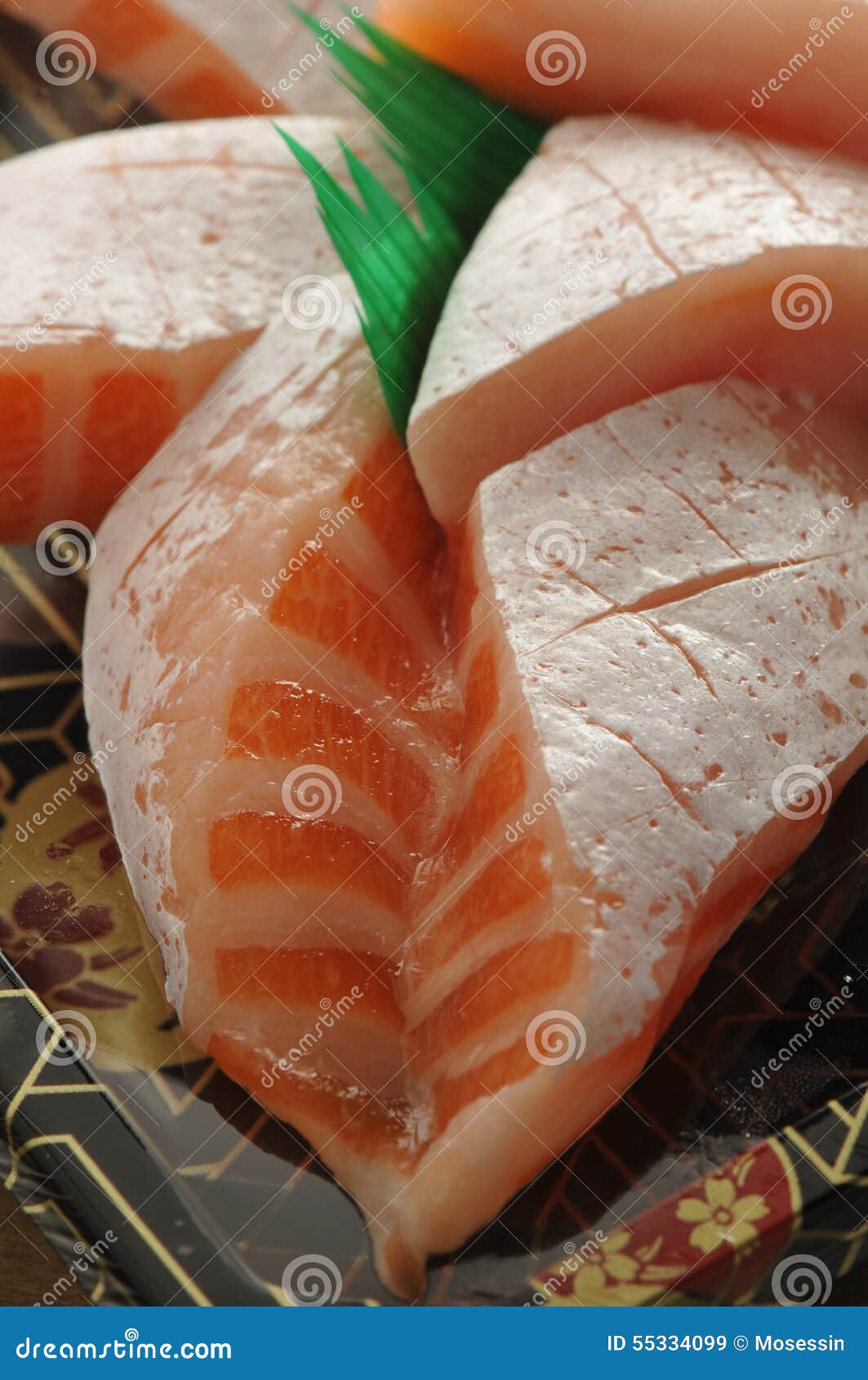 Salmon sashimi stock image. Image of chopstick, body - 55334099