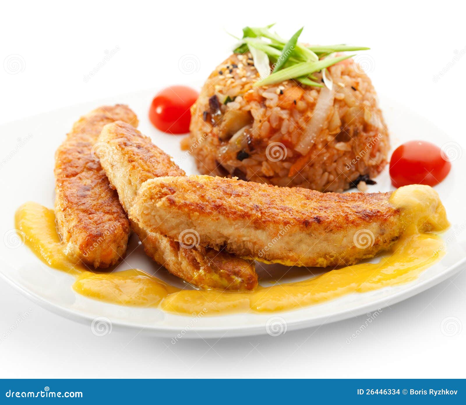 Salmon Sticks stock photo. Image of fried, meat, cooked - 26446334