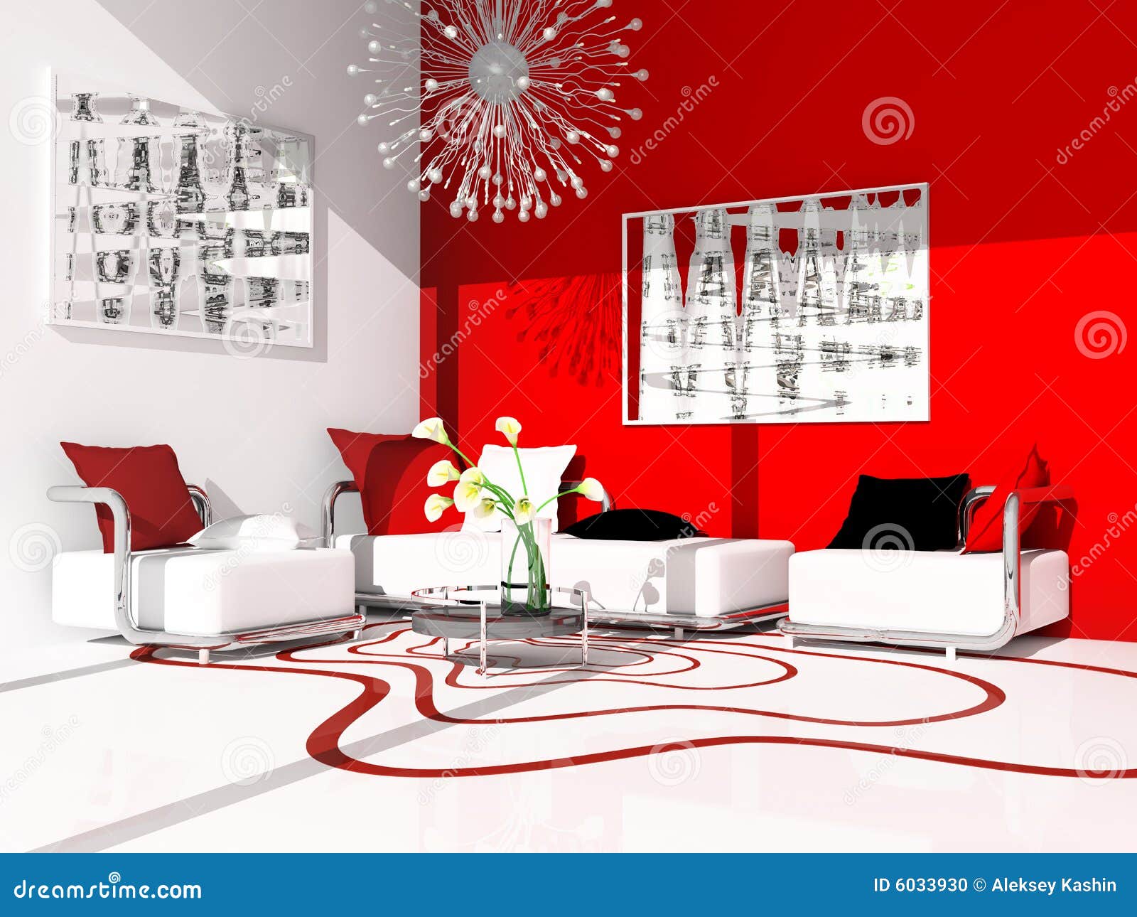 Salon illustration stock. Illustration du résidentiel - 6033930