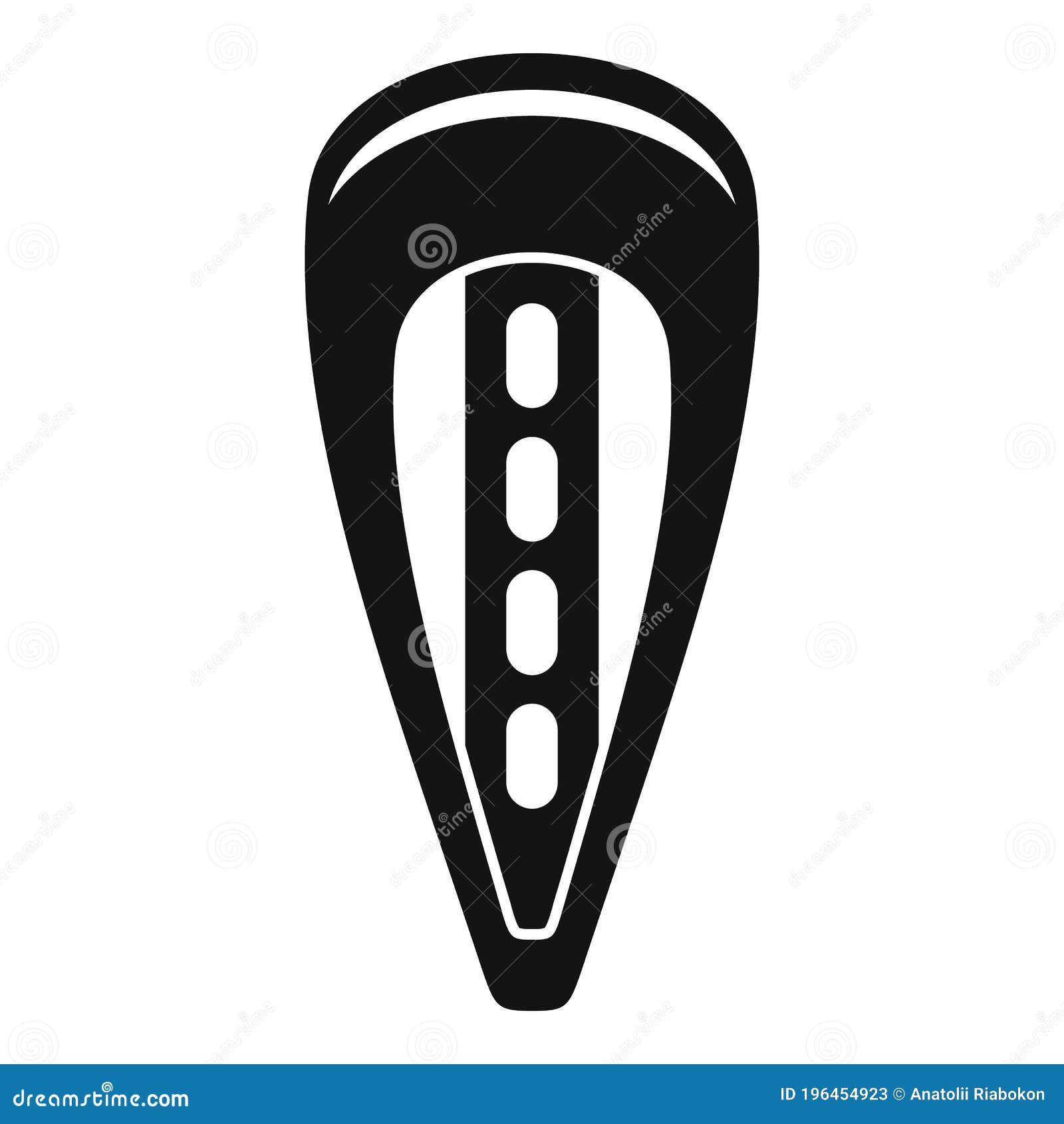 Salon Barrette Icon, Simple Style Stock Vector - Illustration of clip ...