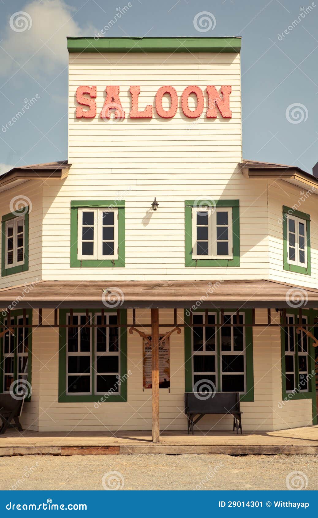 Saloon stock image. Image of street, dirty, dust, saloon - 29014301