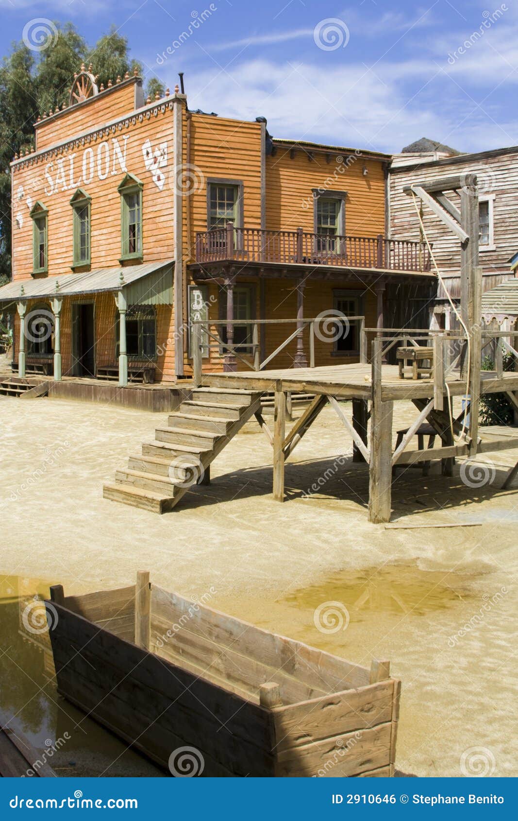 The saloon stock photo. Image of decor, scenery, western - 2910646