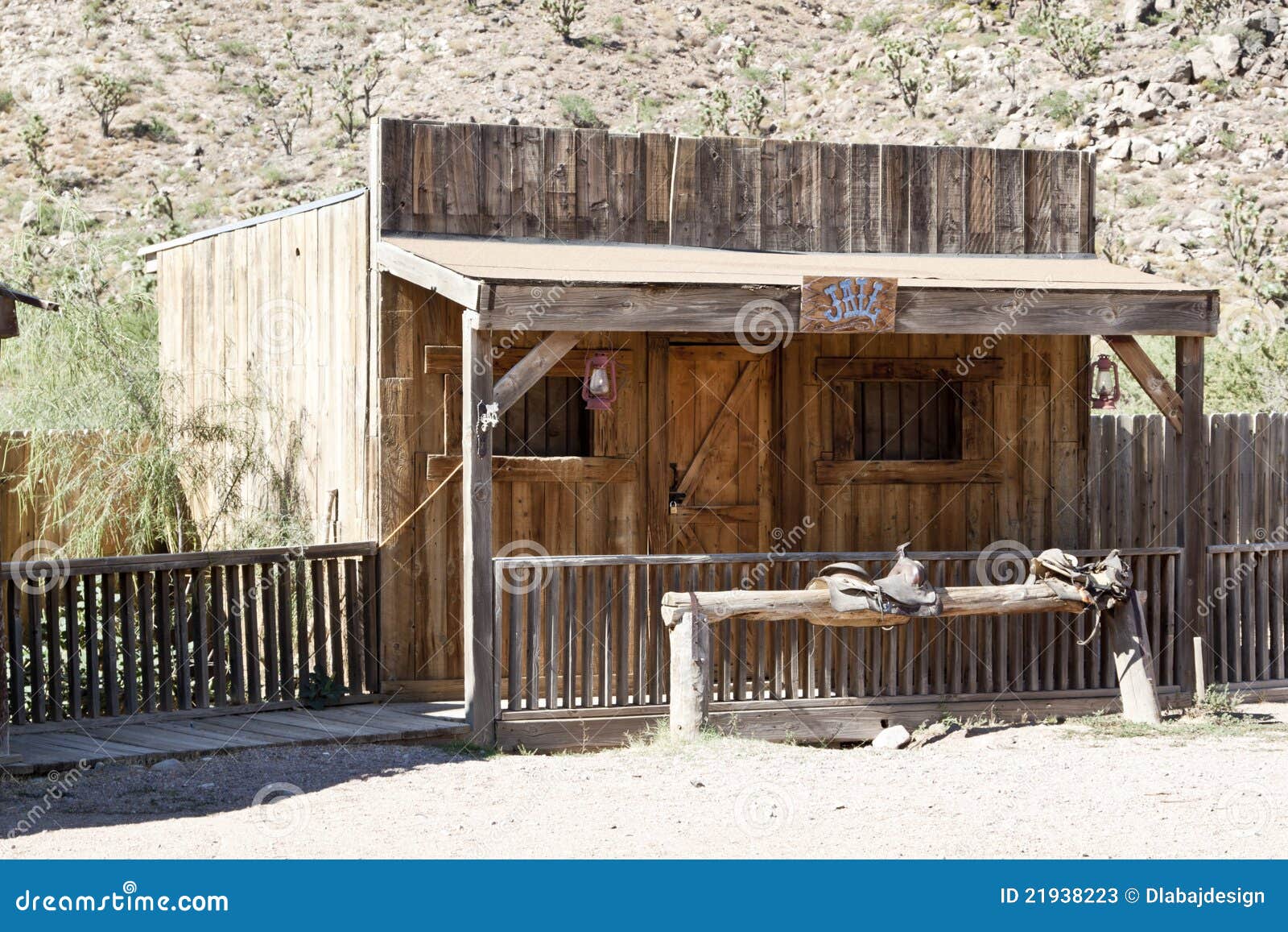 Saloon style wood building stock image. Image of reserve - 21938223