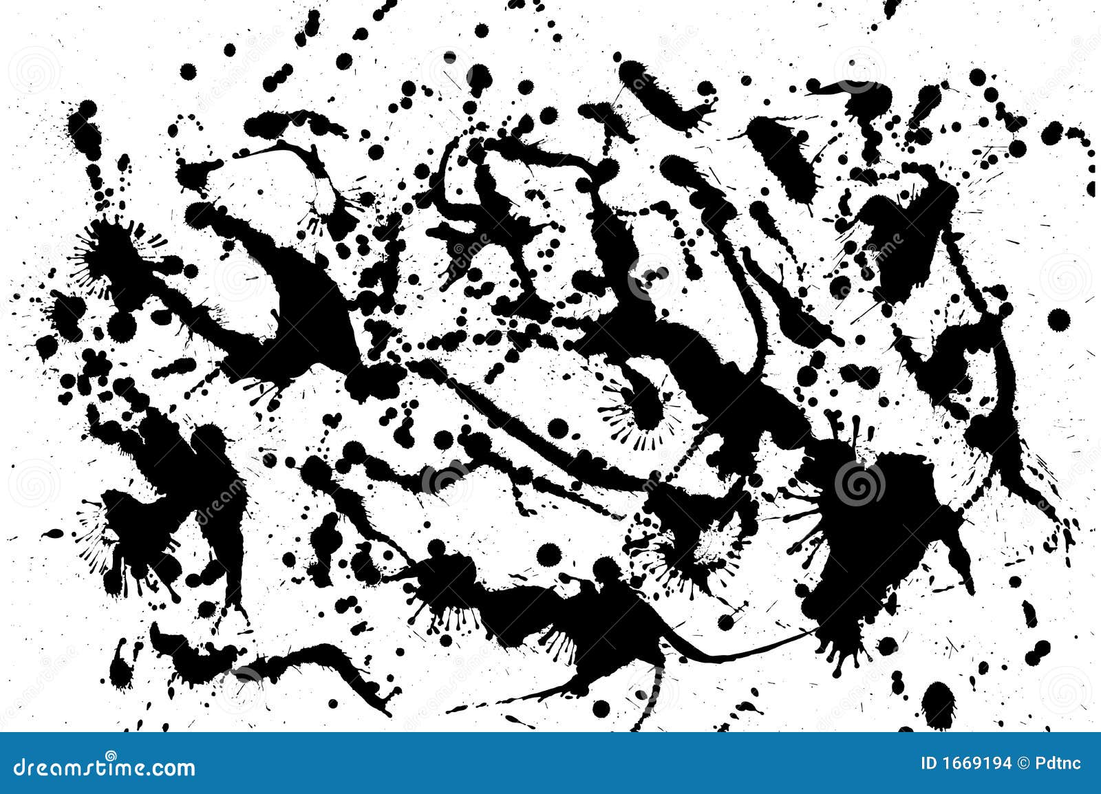 Salpicadura vectorizada stock de ilustración. Ilustración de frontera ...