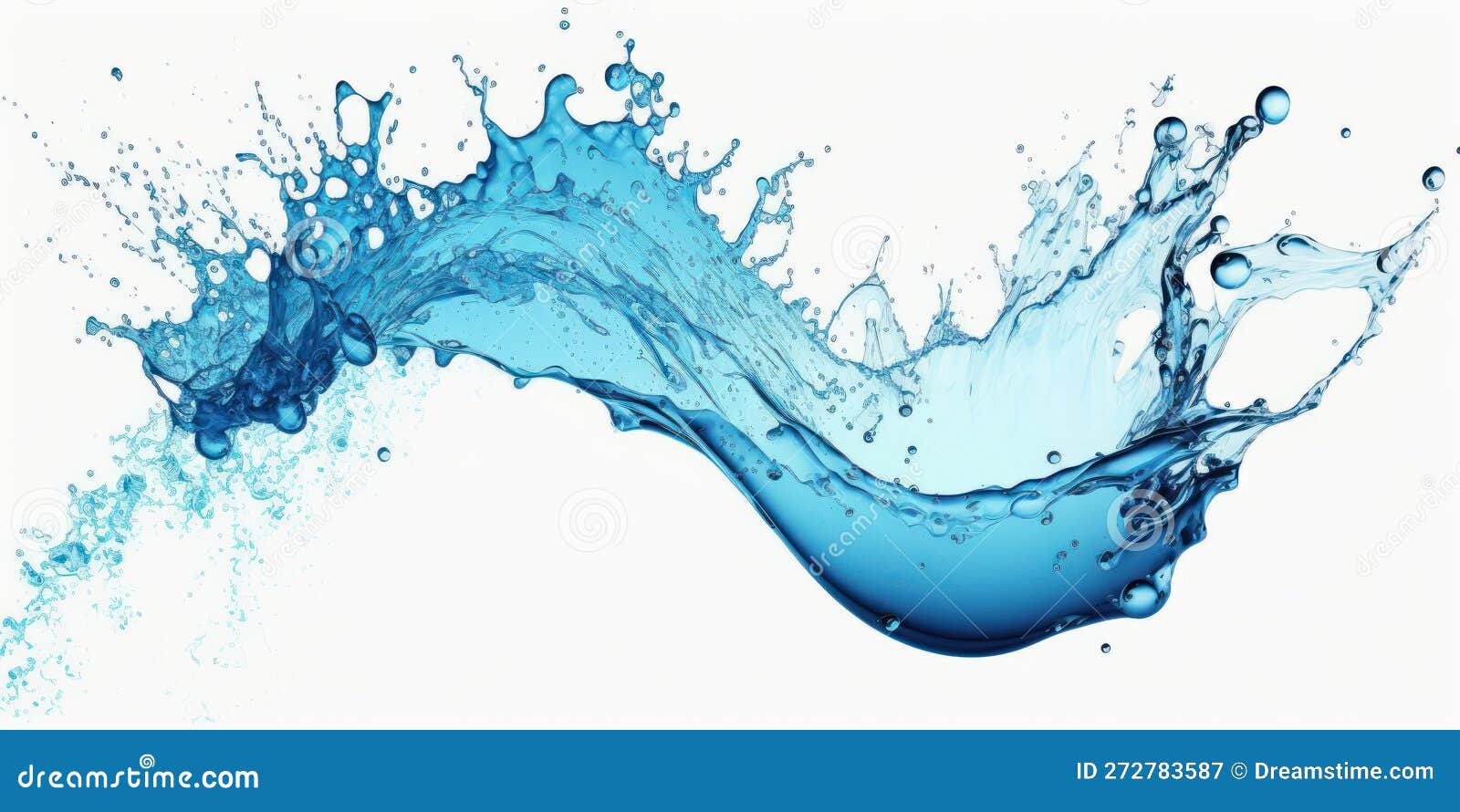 Salpicar Agua Salpicar Agua Salpicar Aislado En El Fondo Blanco Ai ...