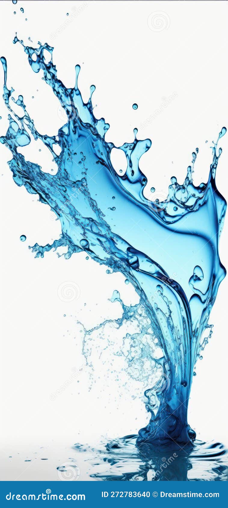 Salpicar Agua Salpicar Agua Salpicar Aislado En El Fondo Blanco Ai ...