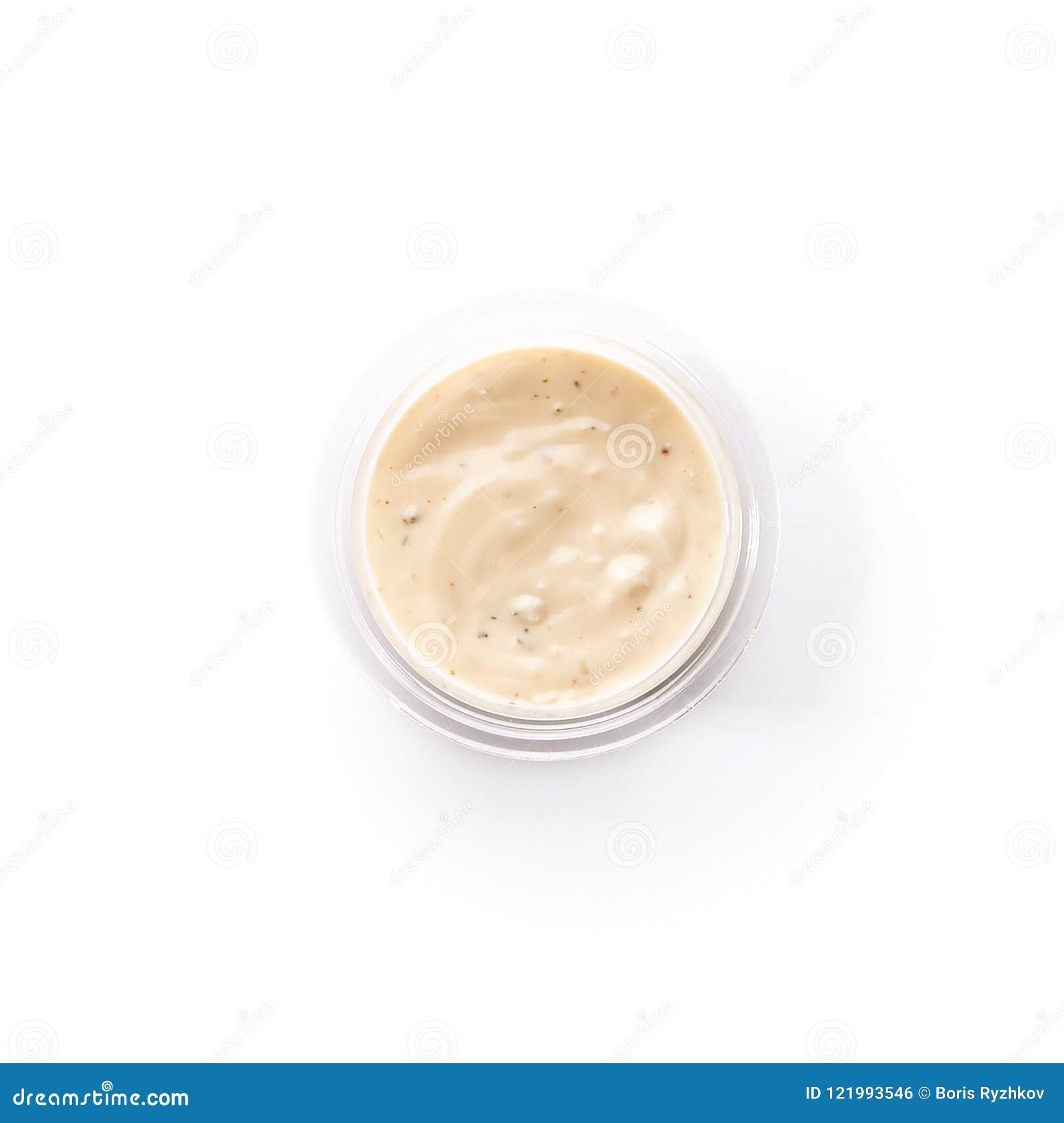 Salsa Bianca Tzatziki Della Immersione, Aioli O Bechamel Con Le Erbe ...