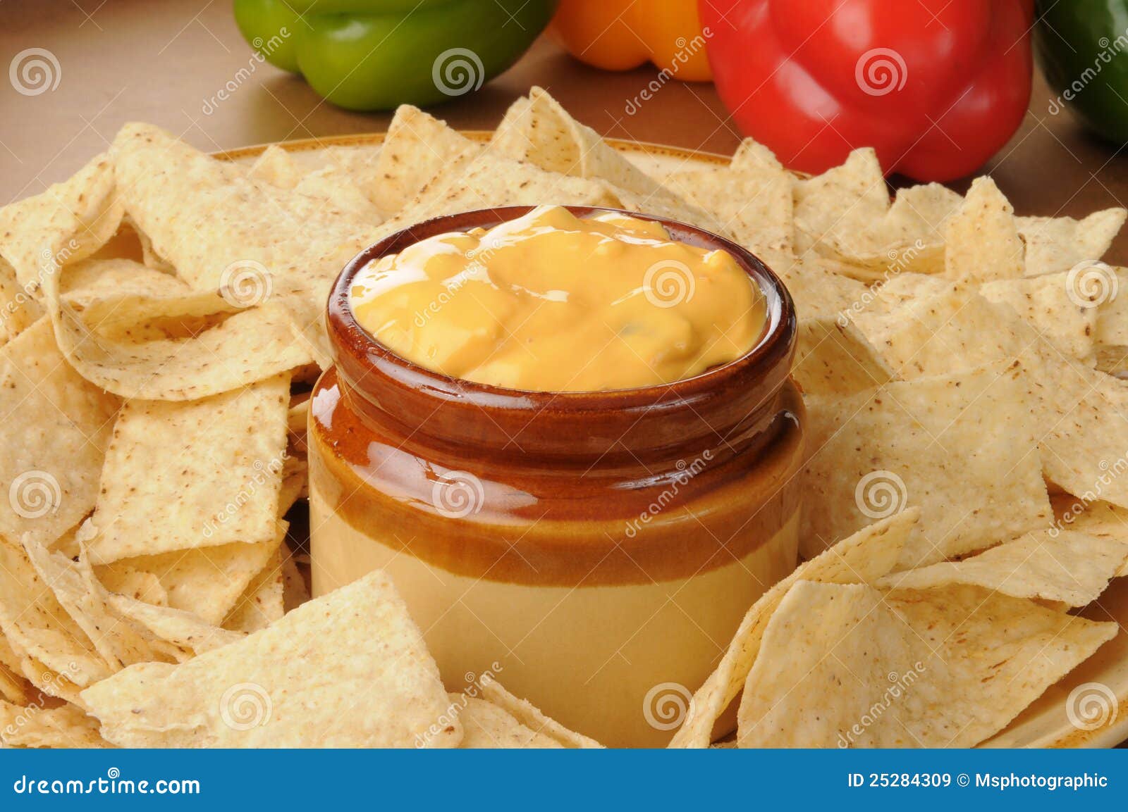 Salsa con queso stock image. Image of green, tray, cheese - 25284309