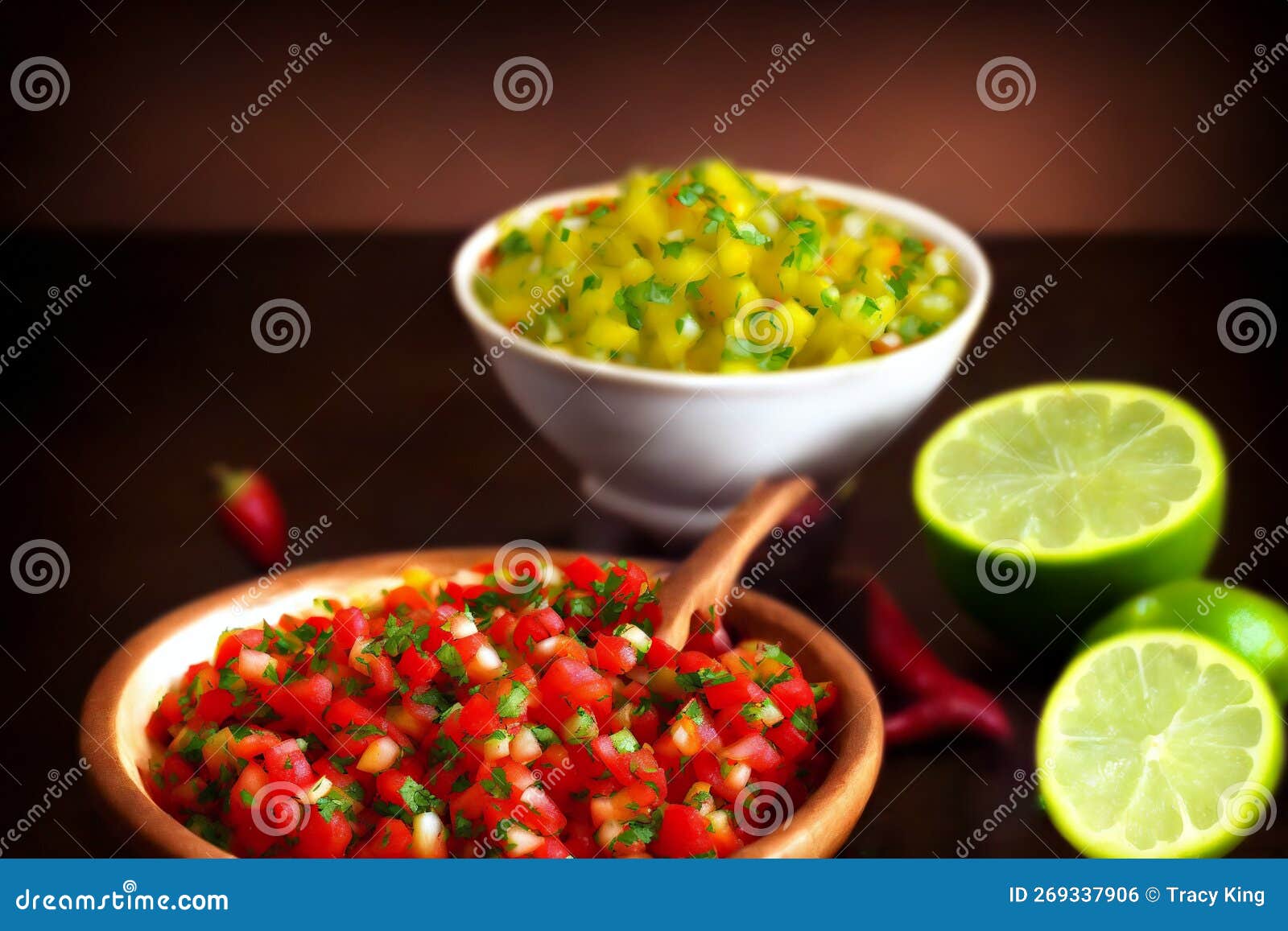 Home Made Salsa Ready for Eating Stock Photo - Image of ingredient ...
