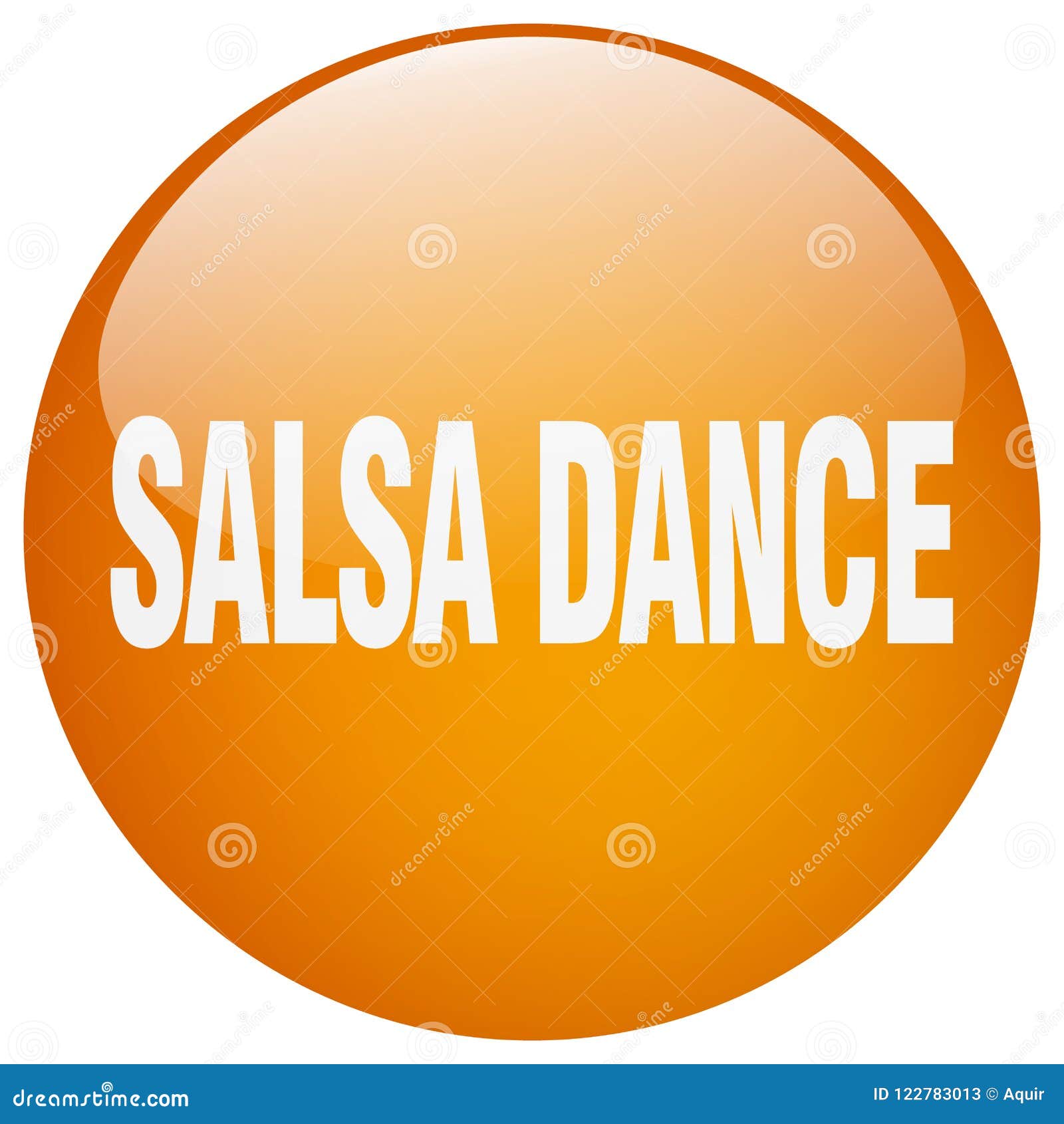 Salsa dance button stock vector. Illustration of shadow - 122783013