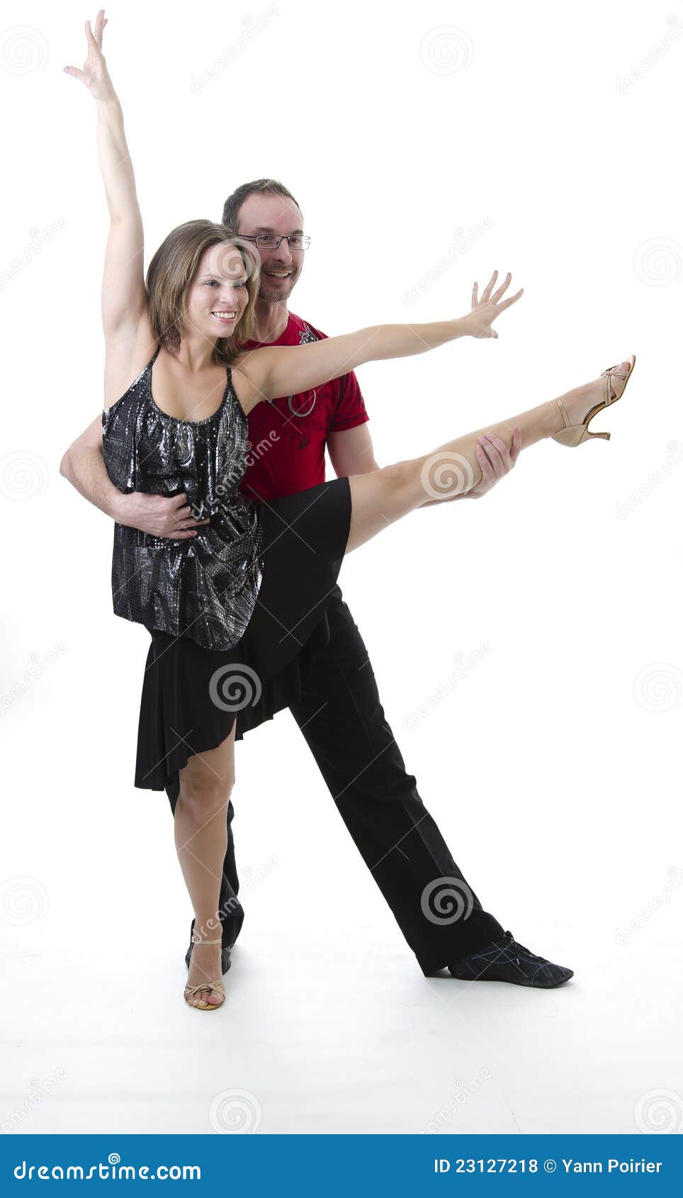 Salsa dancer stock photo. Image of handsome, leisure - 23127218